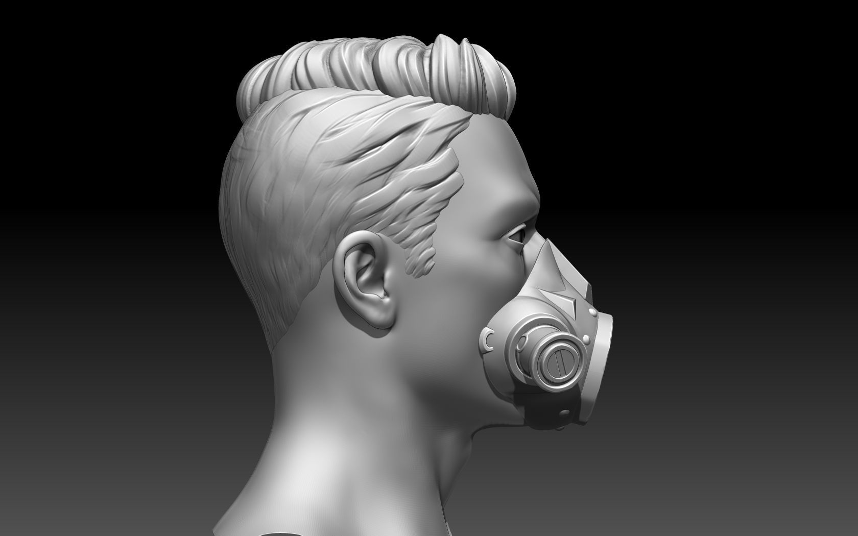 Enforcer Mask Arcane 3D model 3D printable | CGTrader