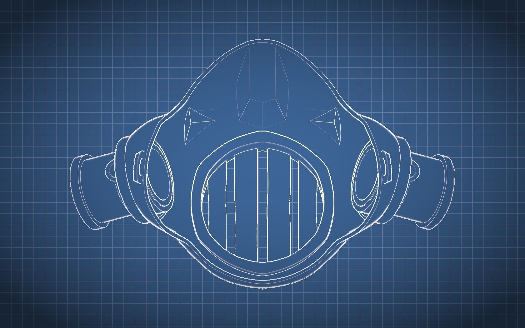 Enforcer Mask Arcane 3D model 3D printable | CGTrader