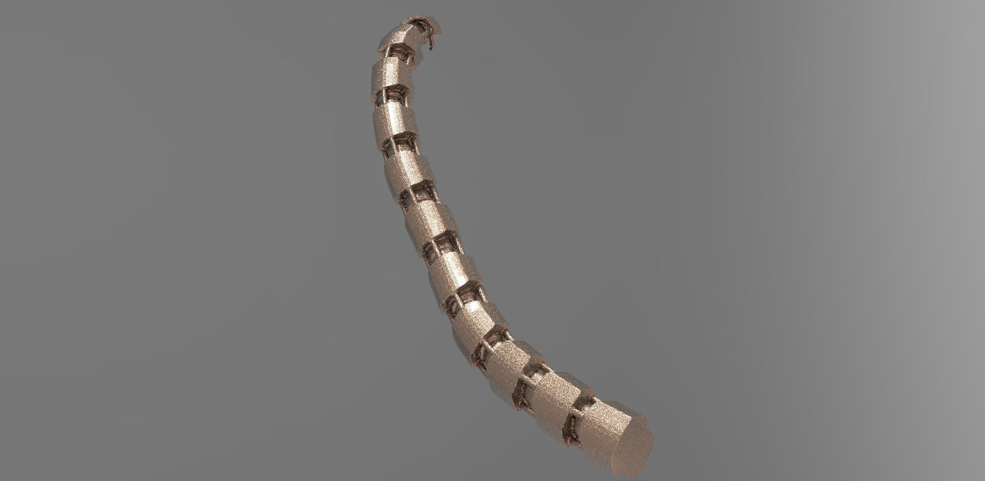 Robot tail Tech Thin 3D 3D model | CGTrader