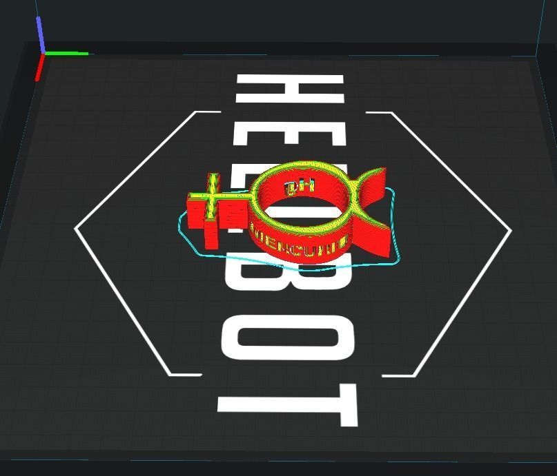 MERCURY ALCHEMICAL SYMBOL - SIMBOLO ALQUIMICO MERCURIO 3D model | CGTrader