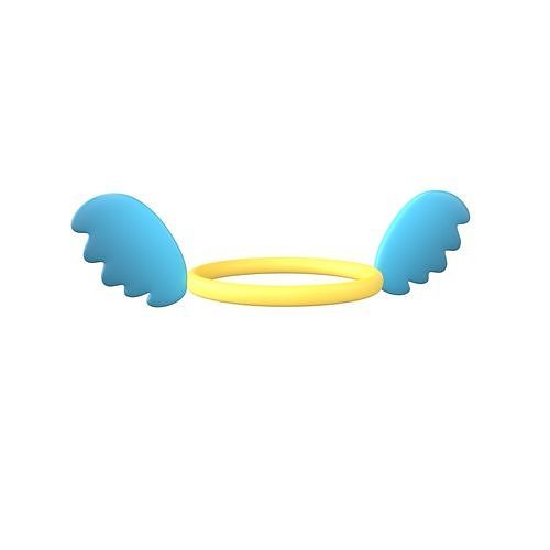 3D model Angel Halo v3 009 VR / AR / low-poly | CGTrader