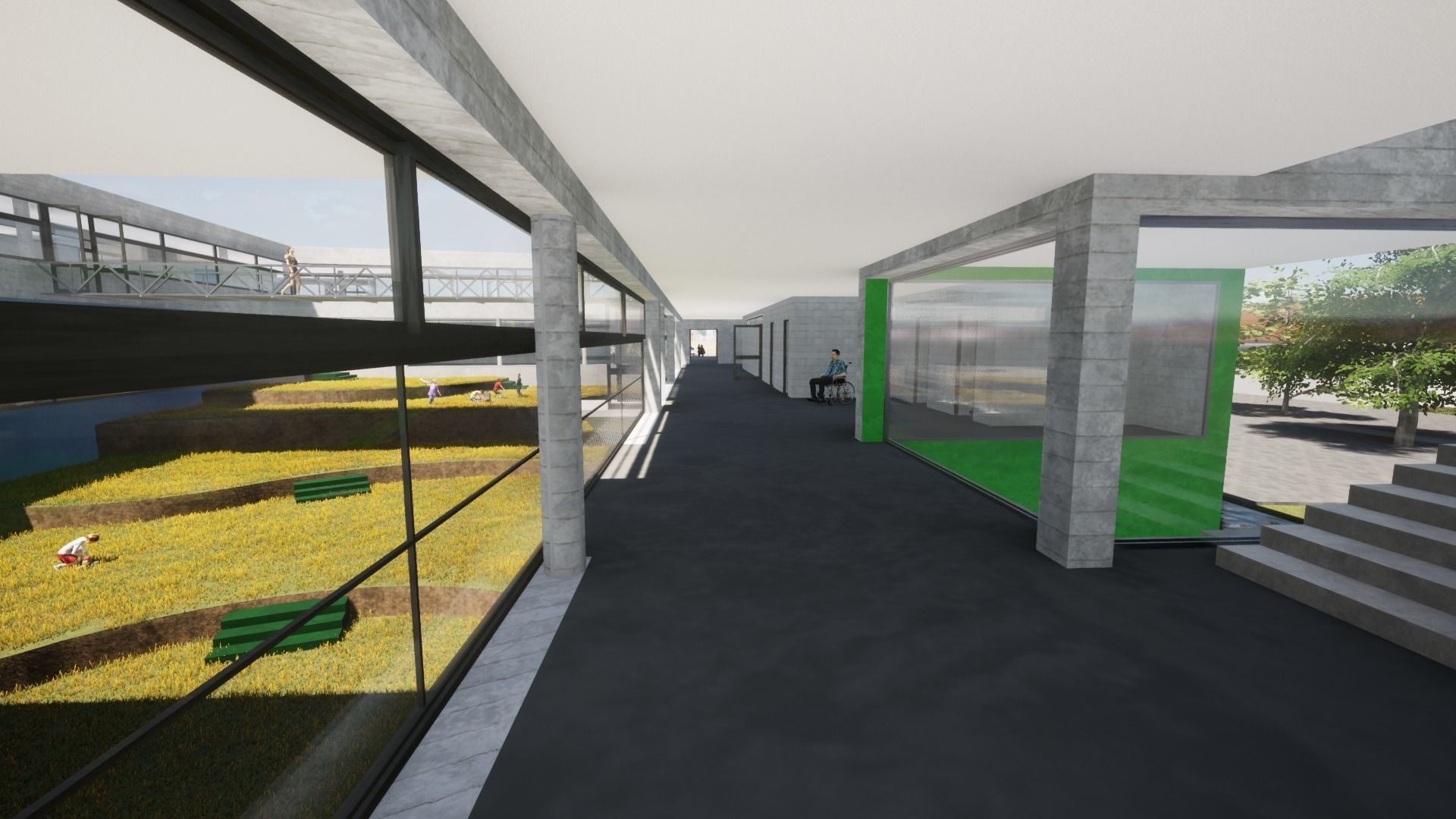 PUBLIC ELEMENTARY SCHOOL for Twinmotion and Unreal Engine 4 3D model ...