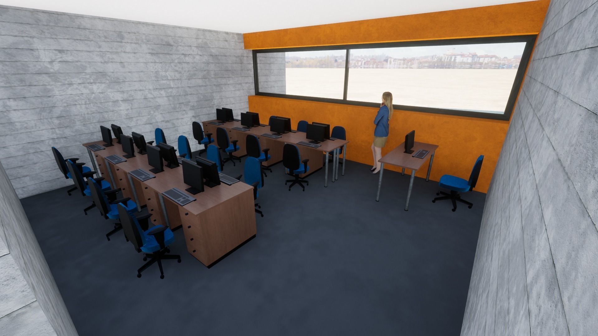 PUBLIC ELEMENTARY SCHOOL for Twinmotion and Unreal Engine 4 3D model ...