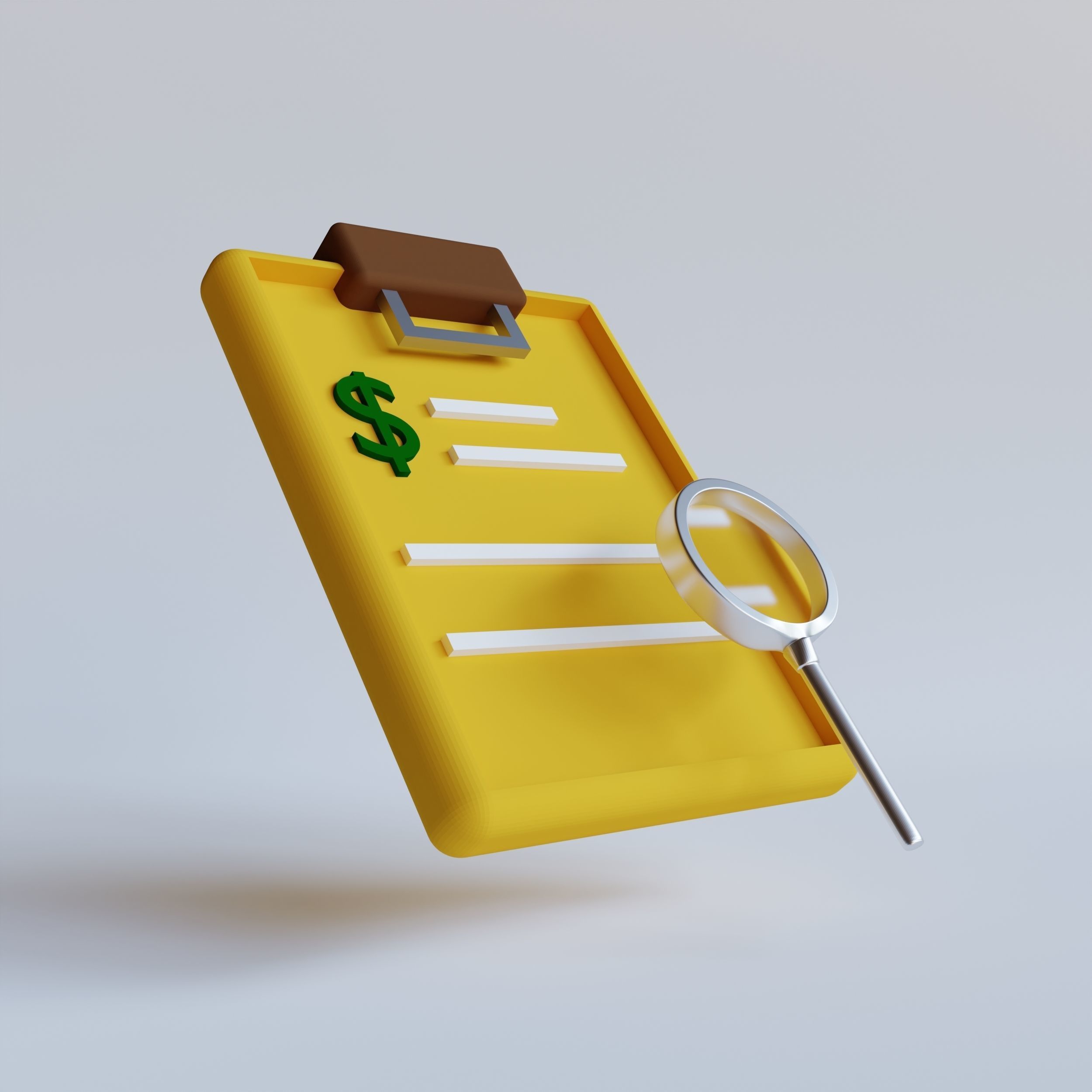 Clipboard 3d Icon free 3D model | CGTrader