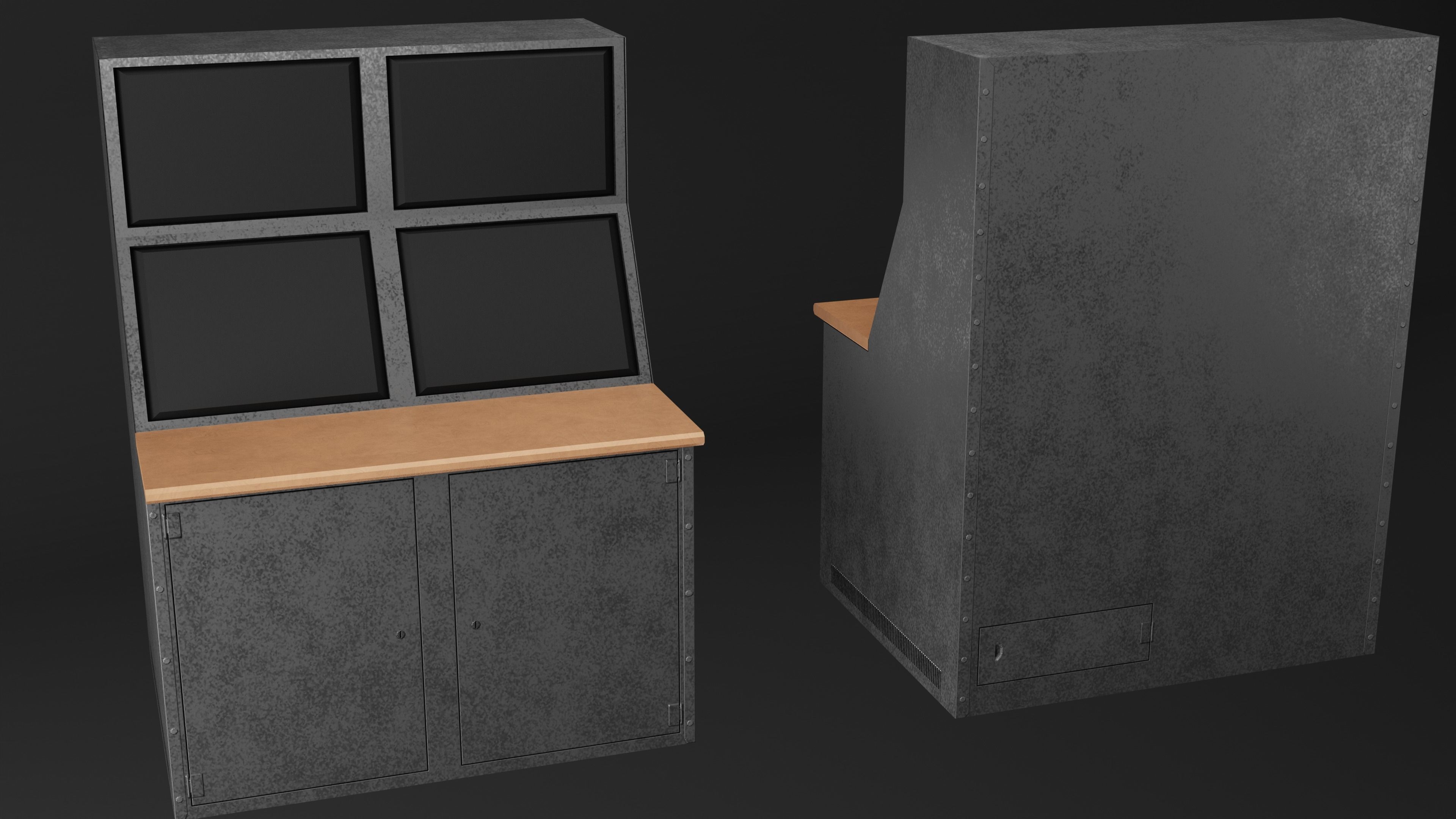 3D model Computer Terminal and Devices VR / AR / low-poly | CGTrader