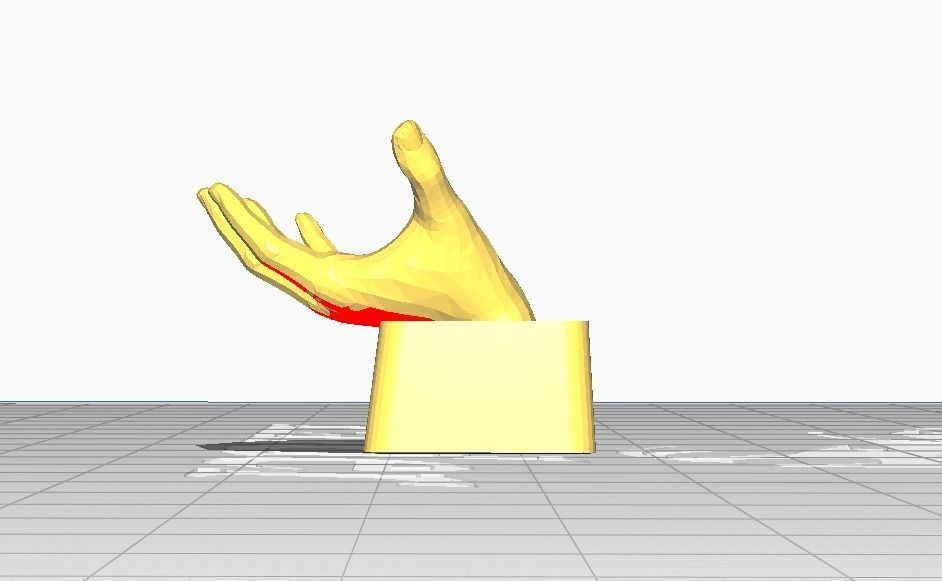 Grabby Hand Keycap 3d Print Not Articulated 3D model 3D printable ...