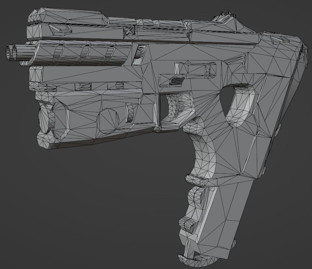 Alternator SMG free VR / AR / low-poly 3D model | CGTrader