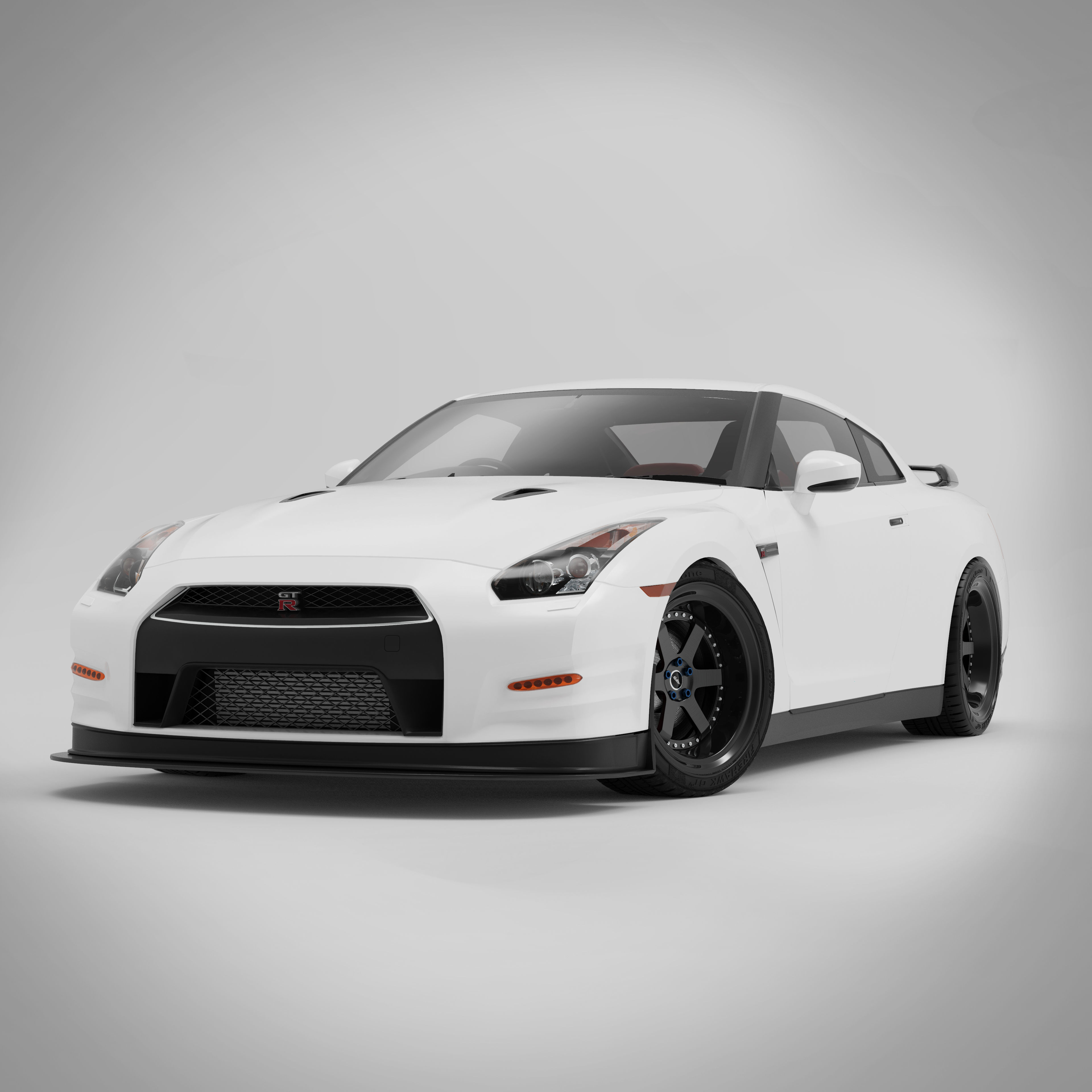 SSActive Garage GTR Wheels 3D model | CGTrader