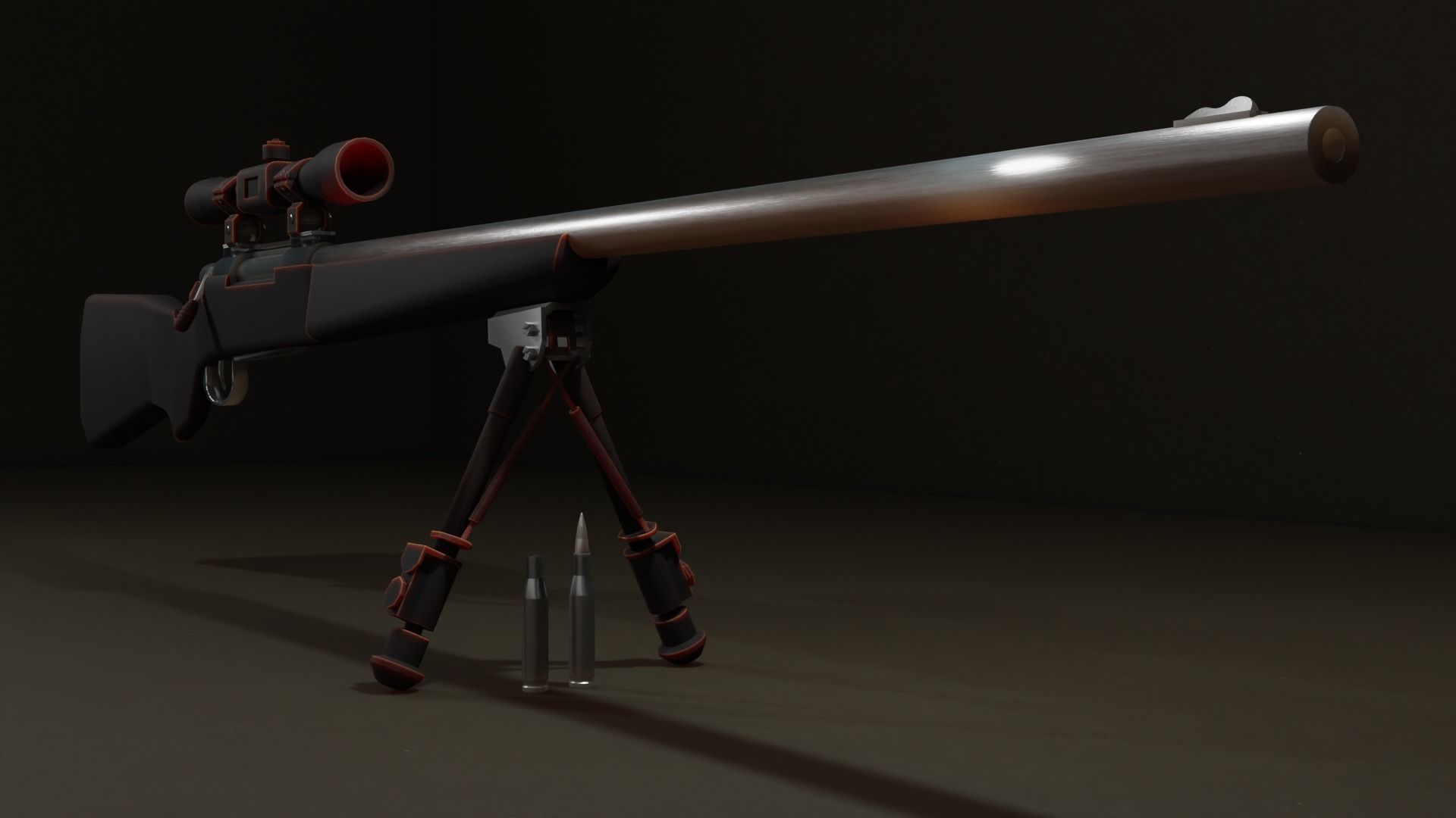 Reminton 700 - R700 free 3D model | CGTrader