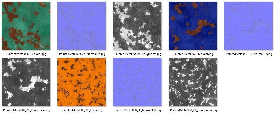 DAMAGED OBJECTS 01 3D model | CGTrader