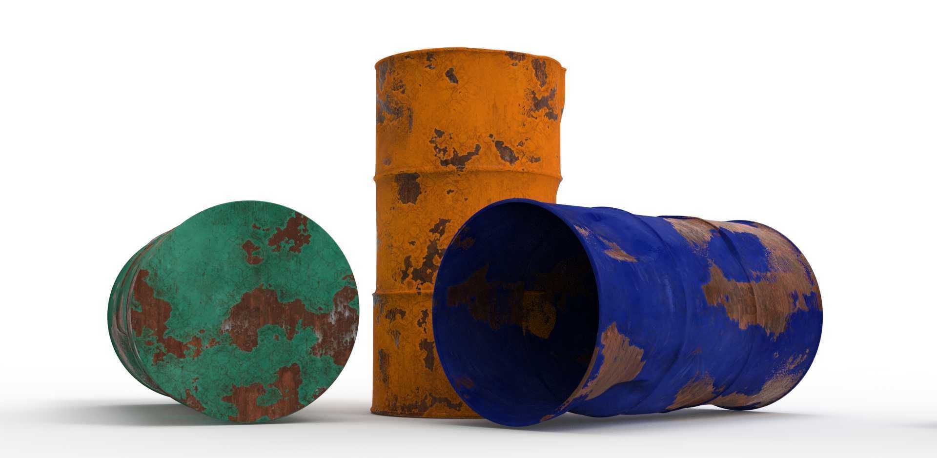 DAMAGED OBJECTS 01 3D model | CGTrader