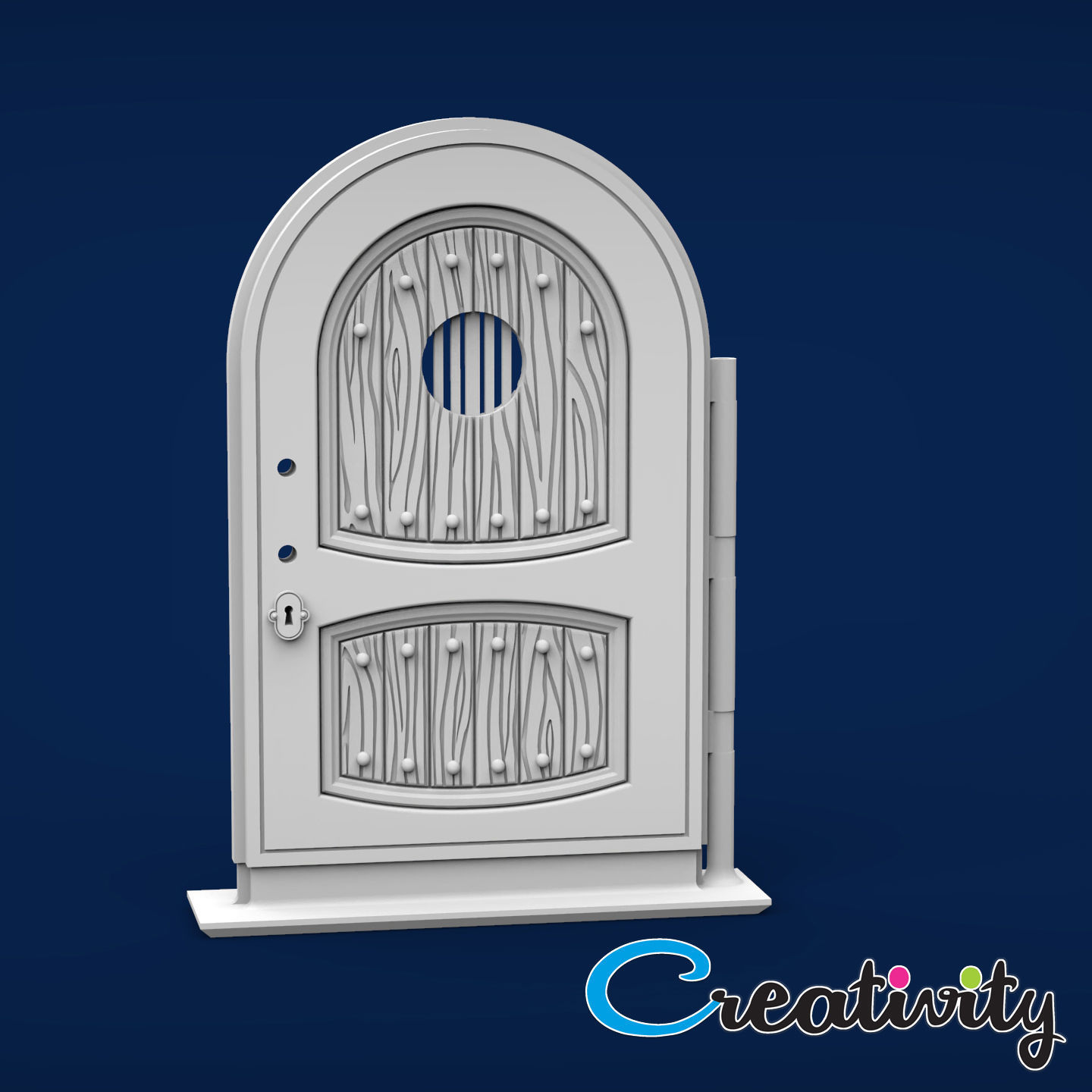 House doors 3D model 3D printable | CGTrader