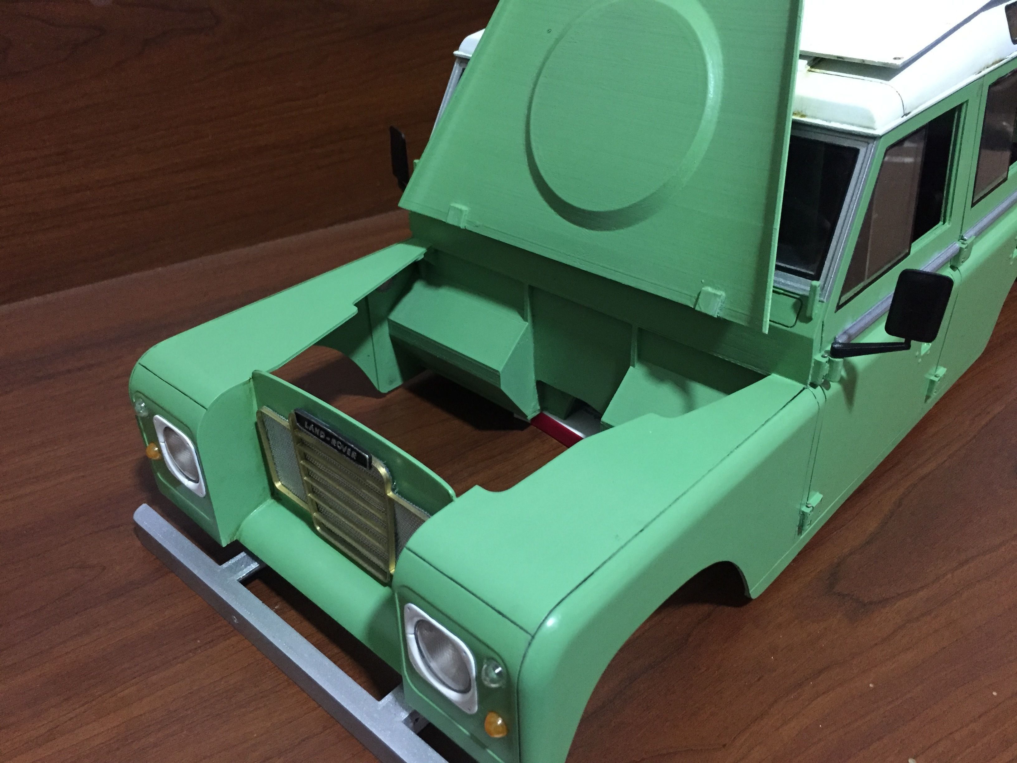 Land Rover 3series Wagon for 1 to 10 rc 3D print model 3D model 3D ...