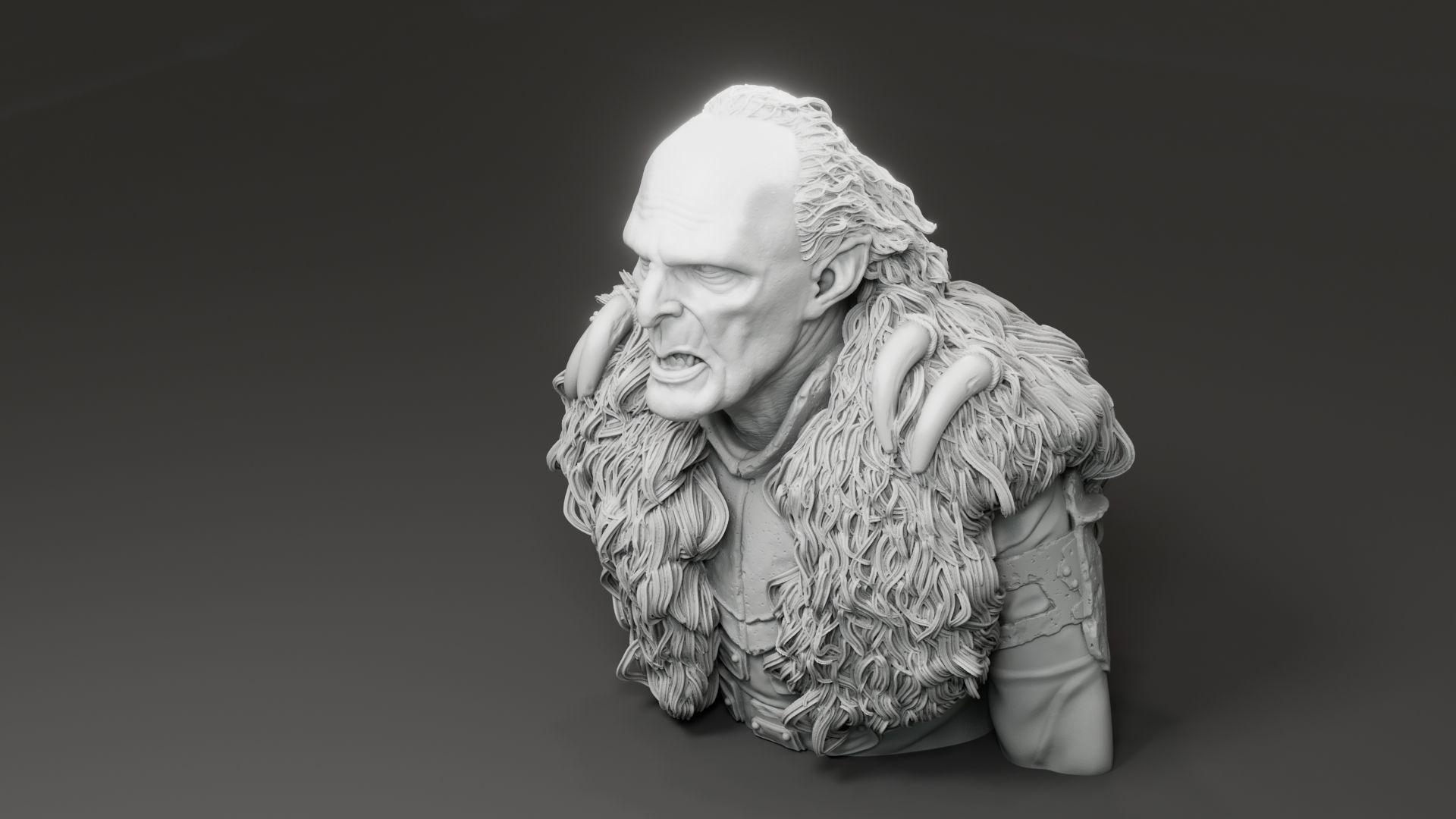 Stephen Ure - Grishnakh - The Lord of the Rings 3D model 3D printable ...