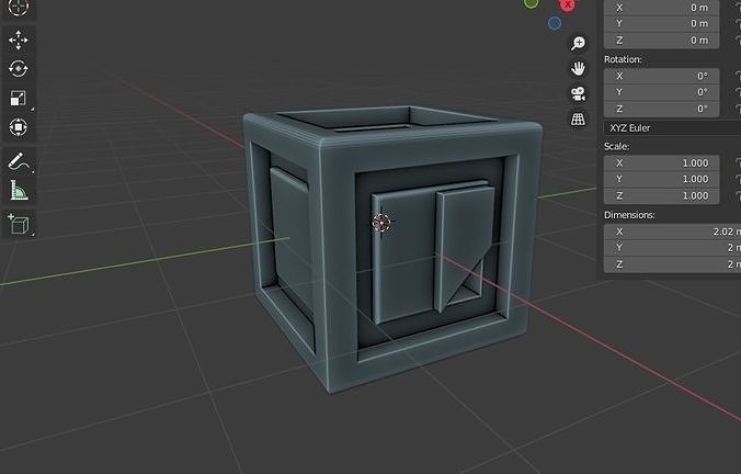 My Metal Box free 3D model | CGTrader