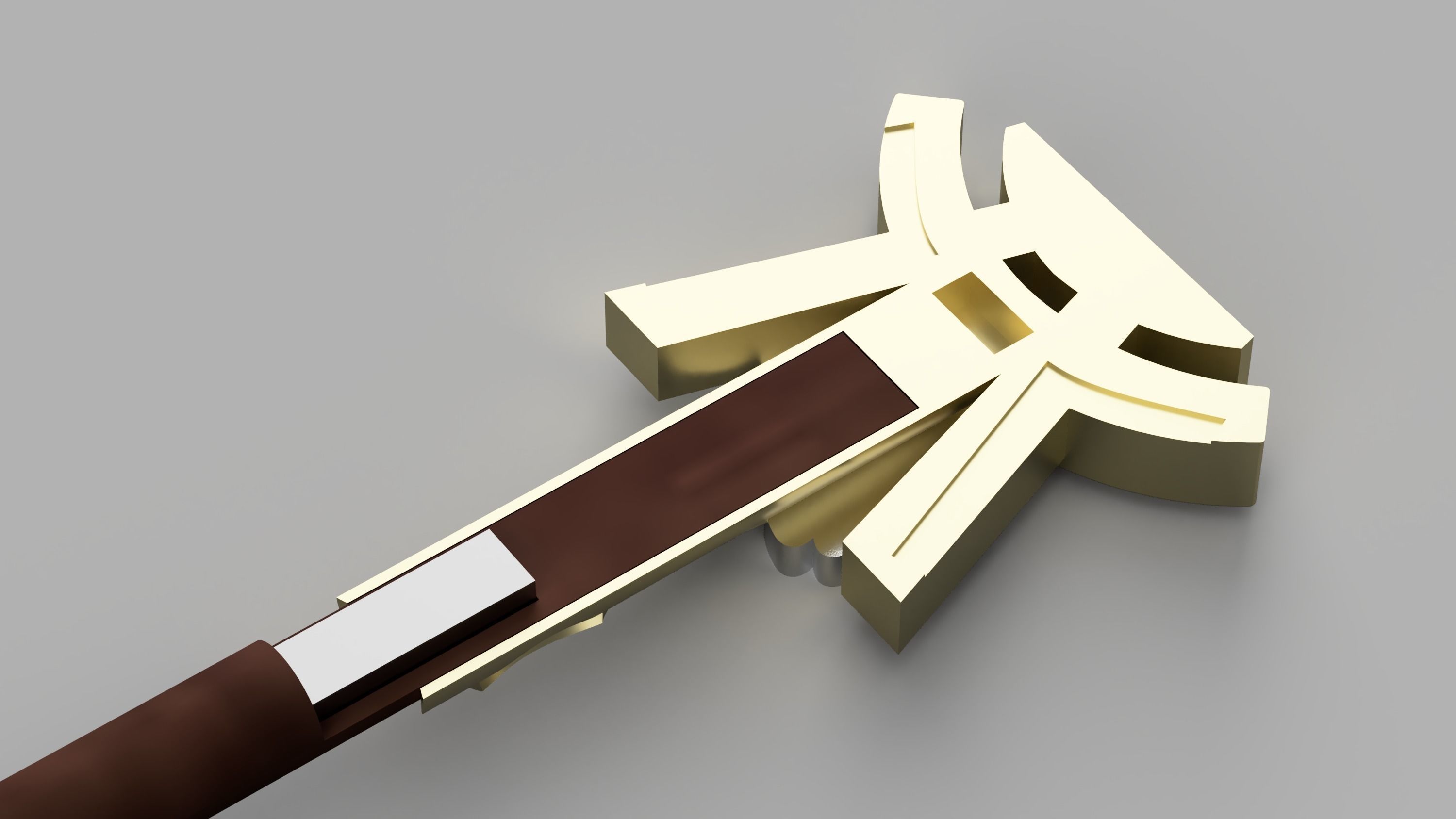 Genshin Impact Yae Miko Gohei 3D model 3D printable | CGTrader
