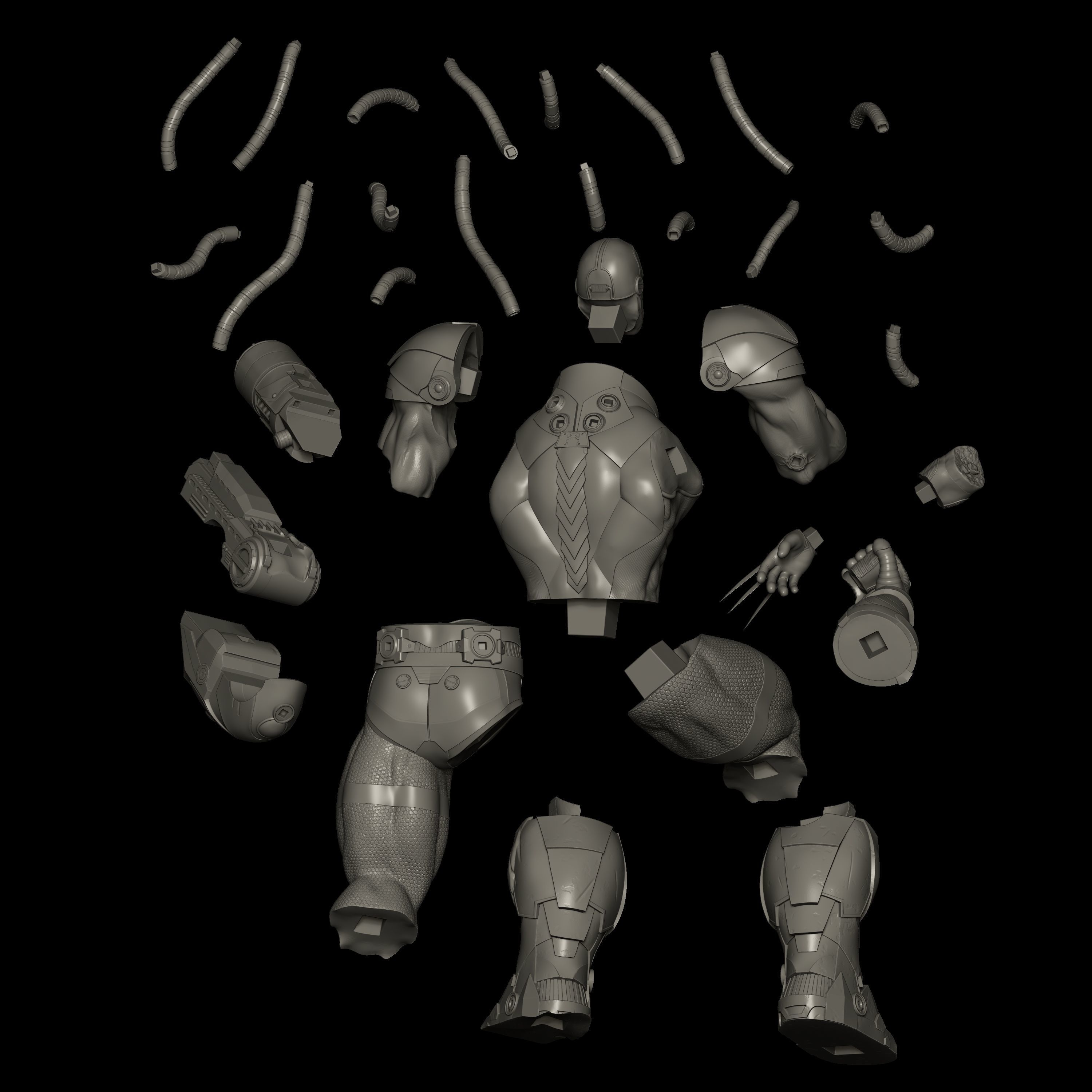 Apocalypse FanArt 3D model 3D printable | CGTrader