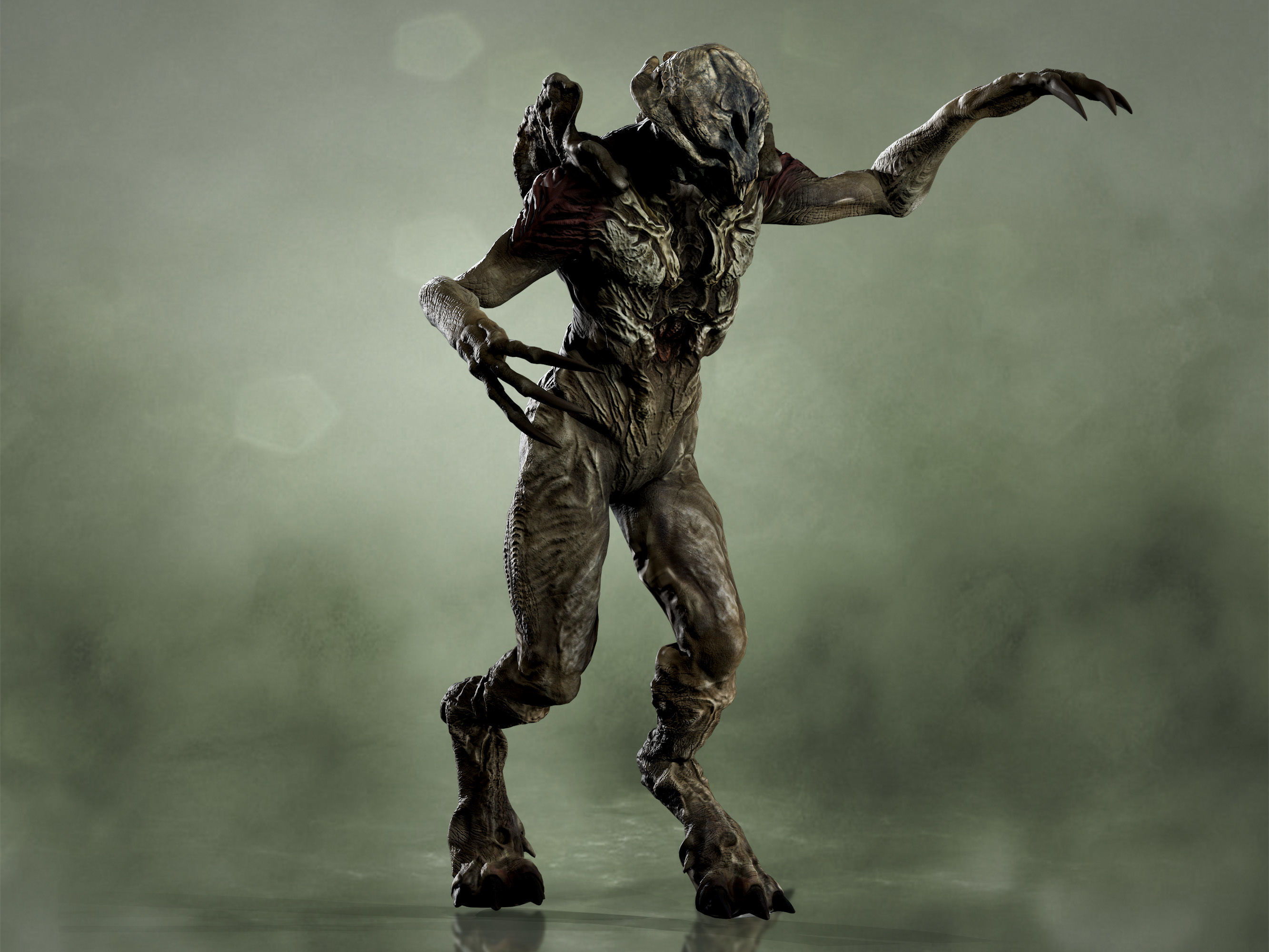 3D model River Ghost from Predators VR / AR / low-poly rigged | CGTrader