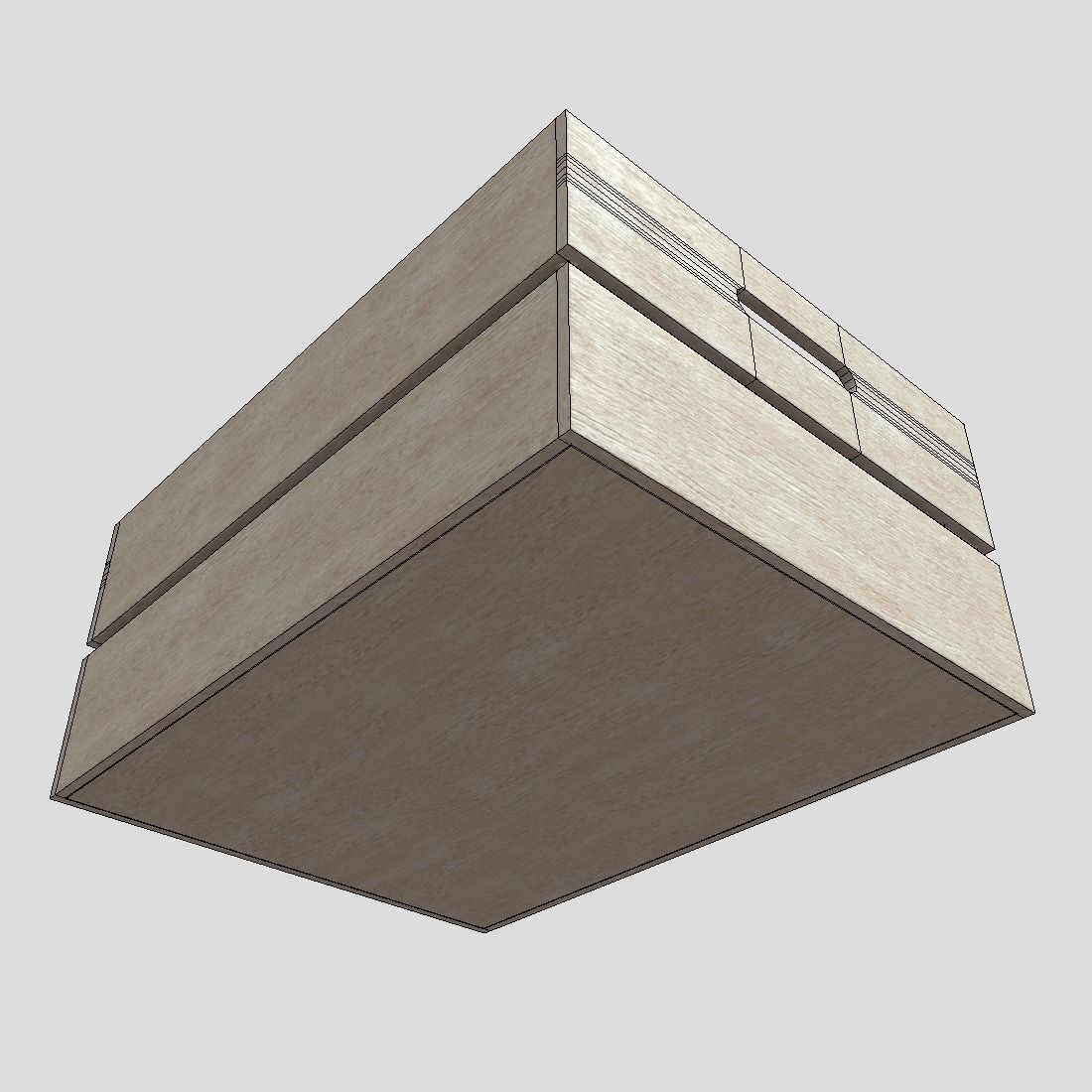 CC0 - Crate 4 wooden free VR / AR / low-poly 3D model | CGTrader