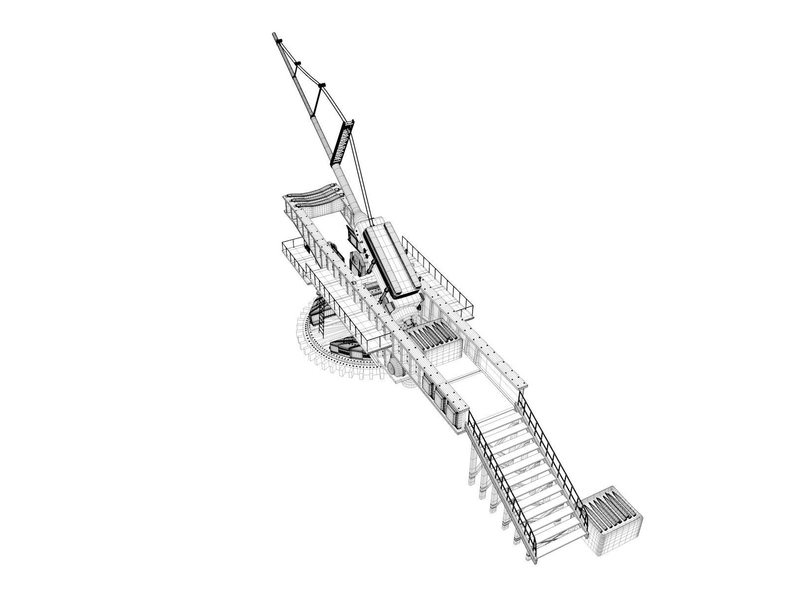 Paris Gun 1918 3D model | CGTrader