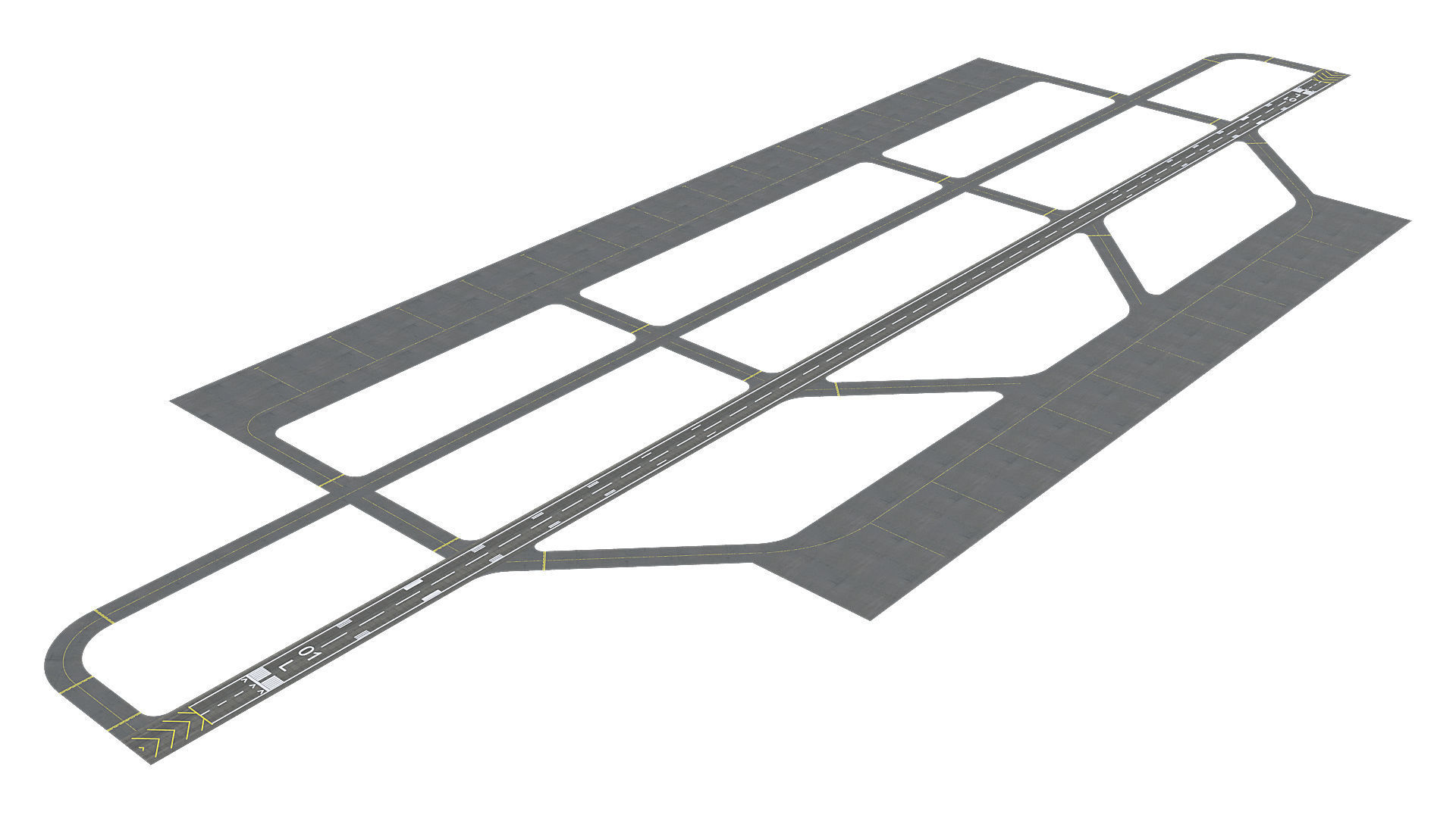 Airport Runway 3D model | CGTrader