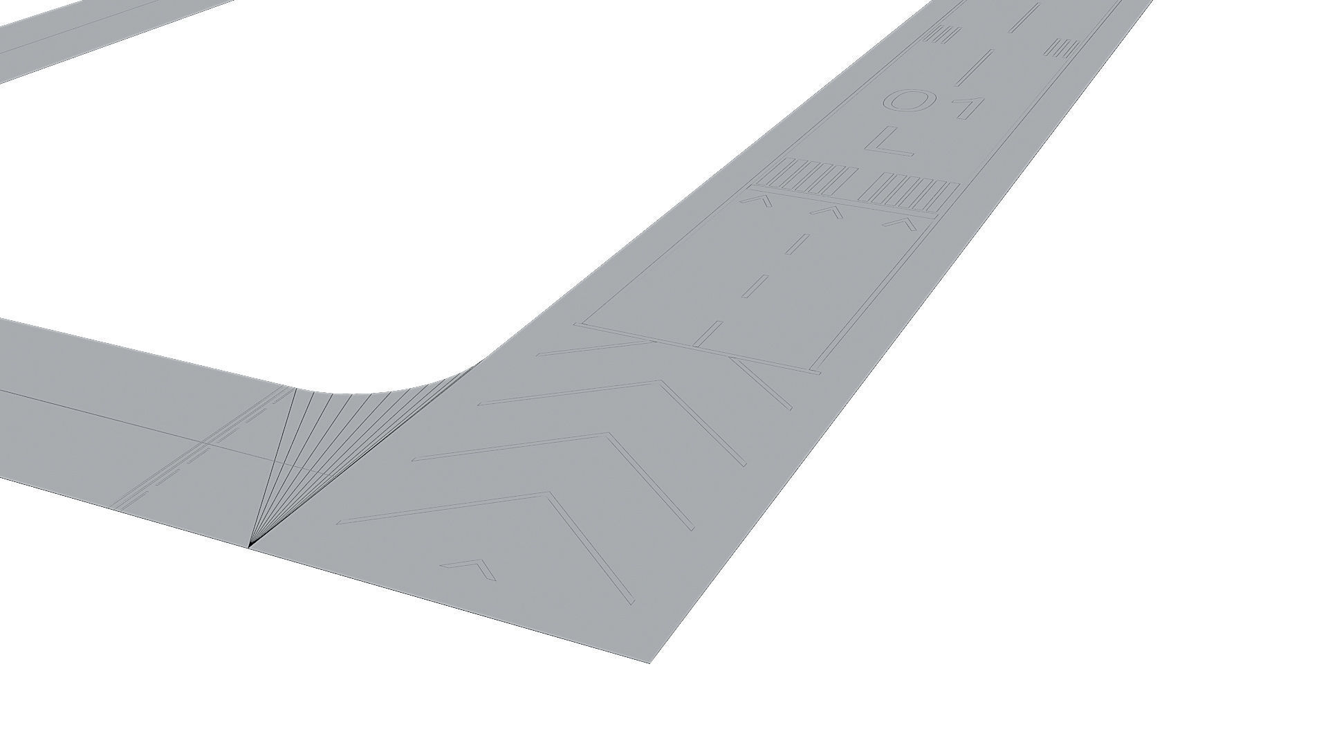 Airport Runway 3D model | CGTrader