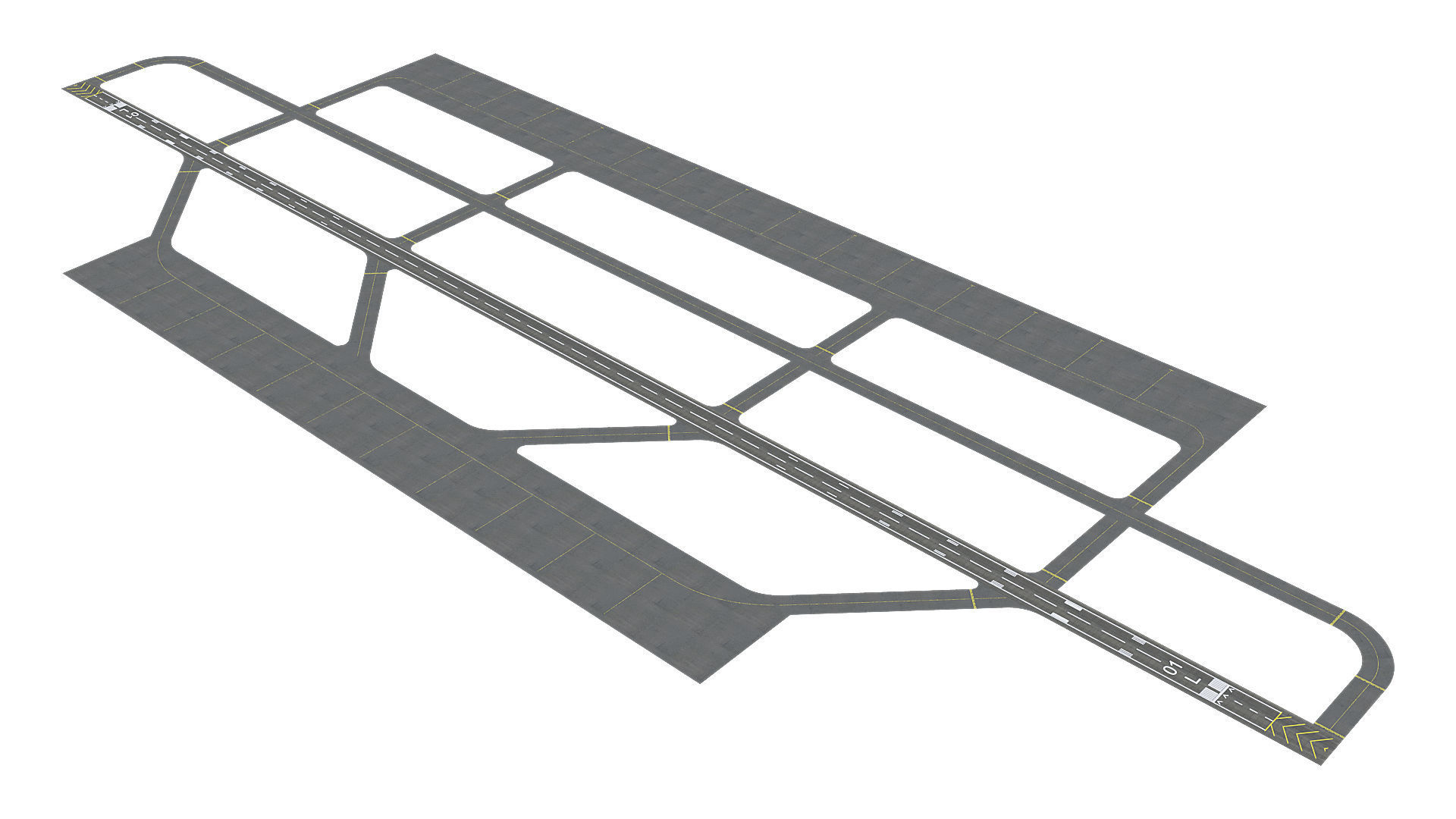 Airport Runway 3D model | CGTrader