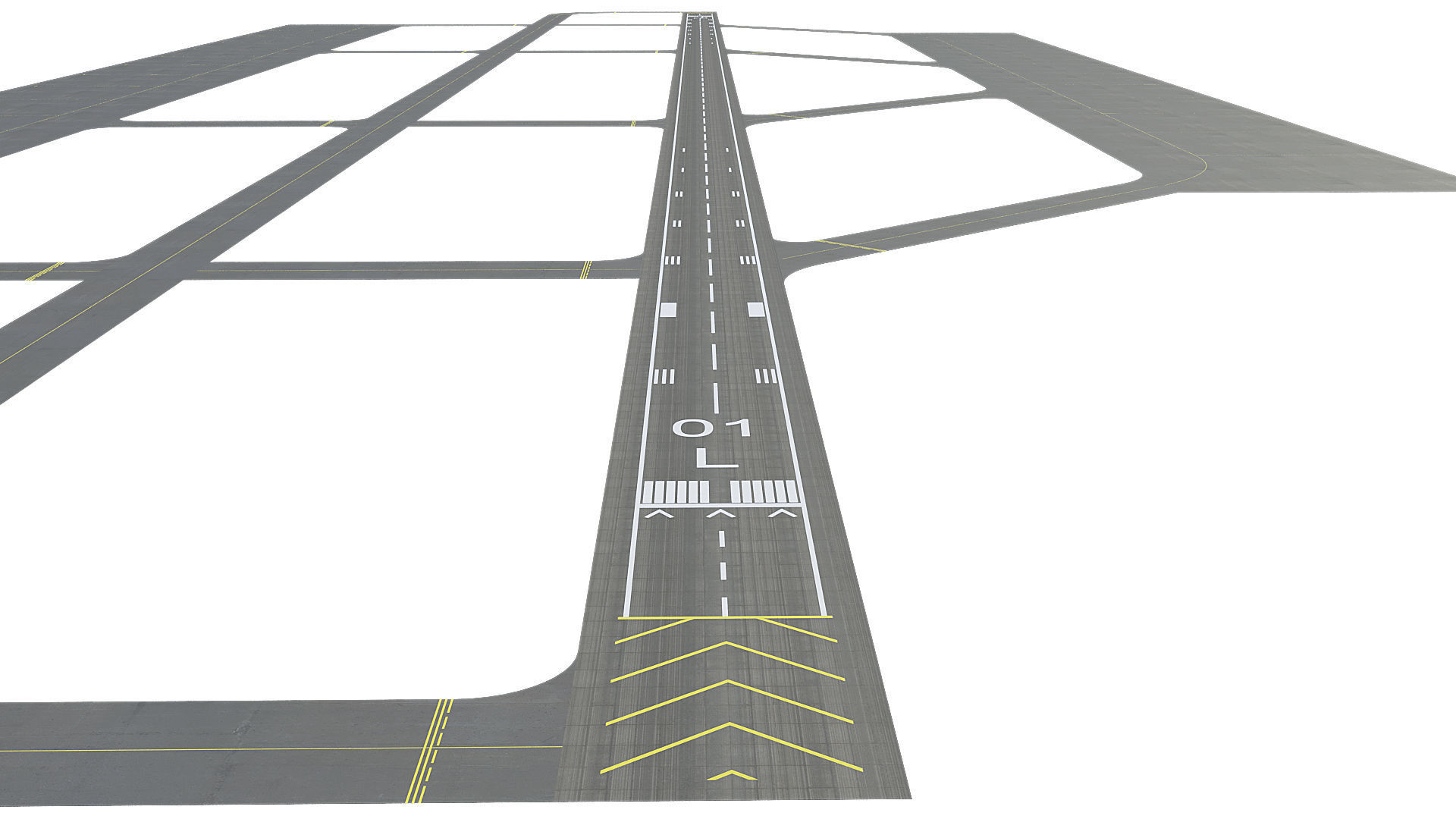Airport Runway 3D model | CGTrader