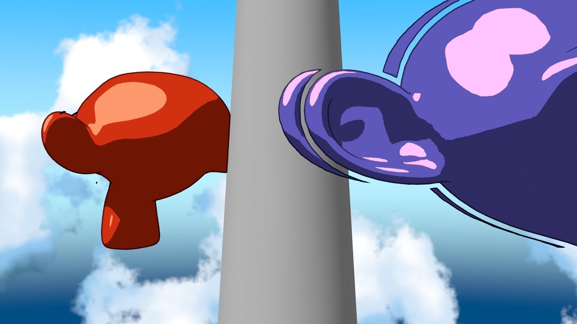 For Anime in Blender - Motion Smear - Multiples ADVANCED 3D model ...