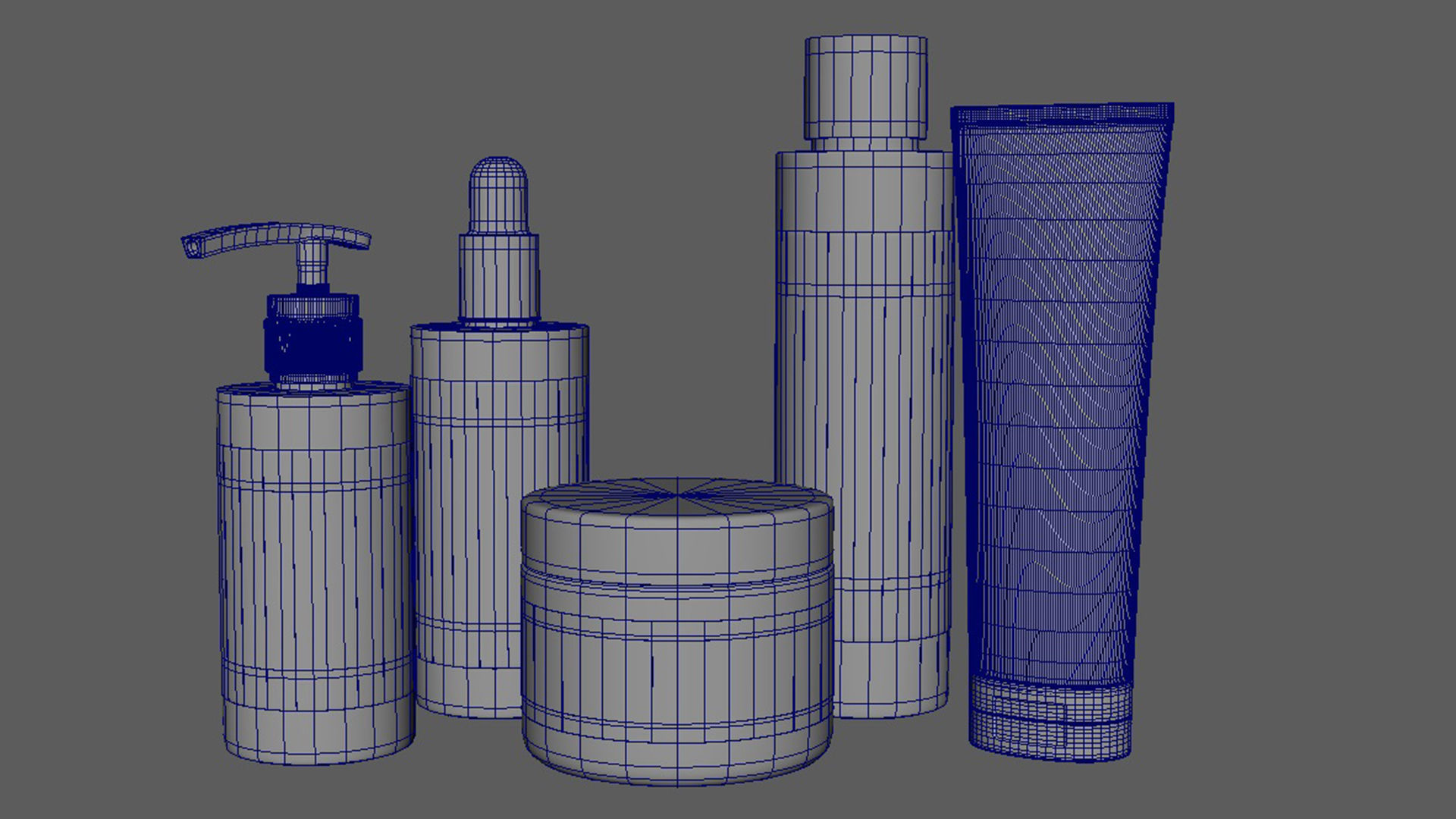 Skin Care Products 3D model | CGTrader