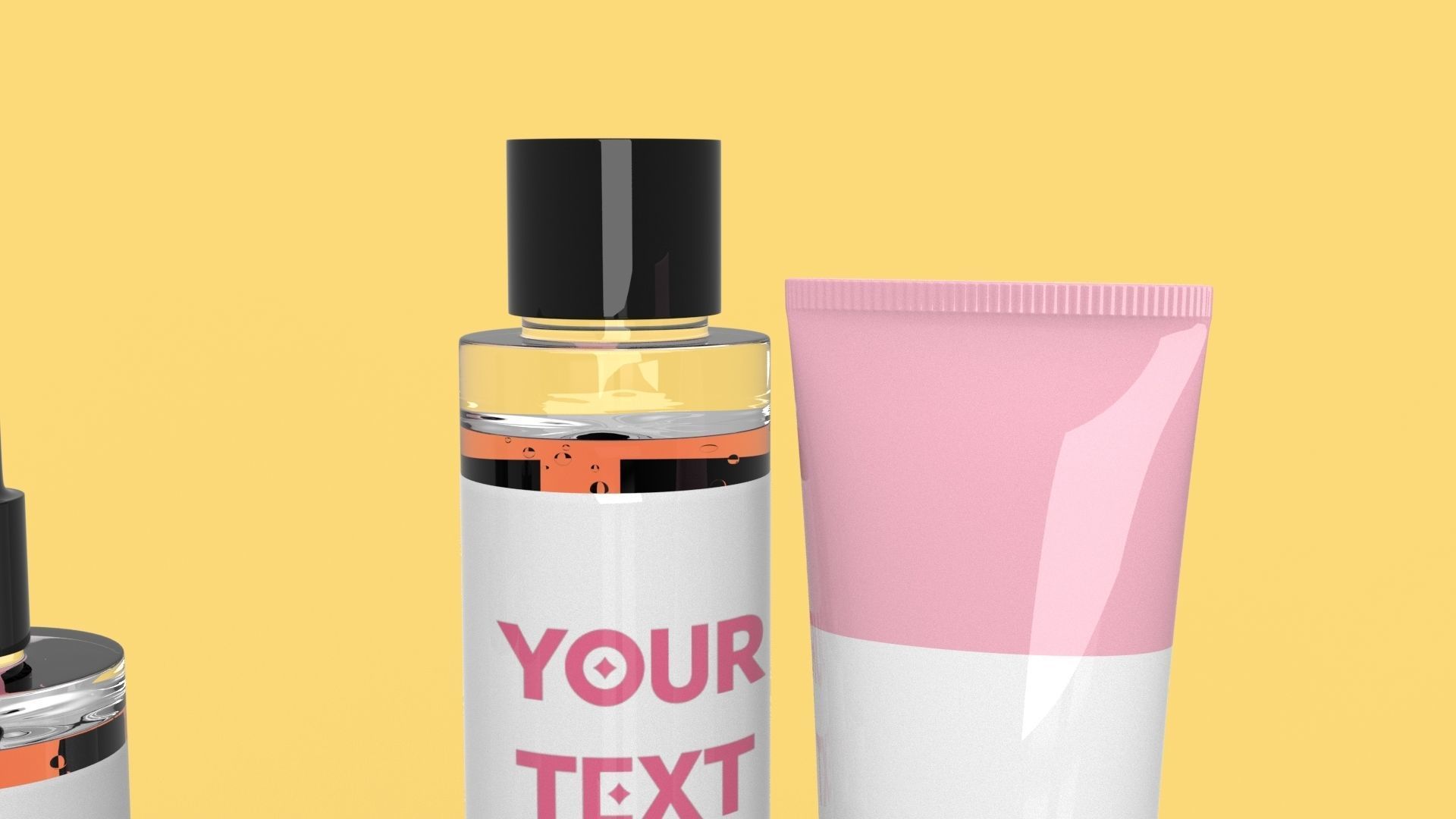 Skin Care Products 3D model | CGTrader