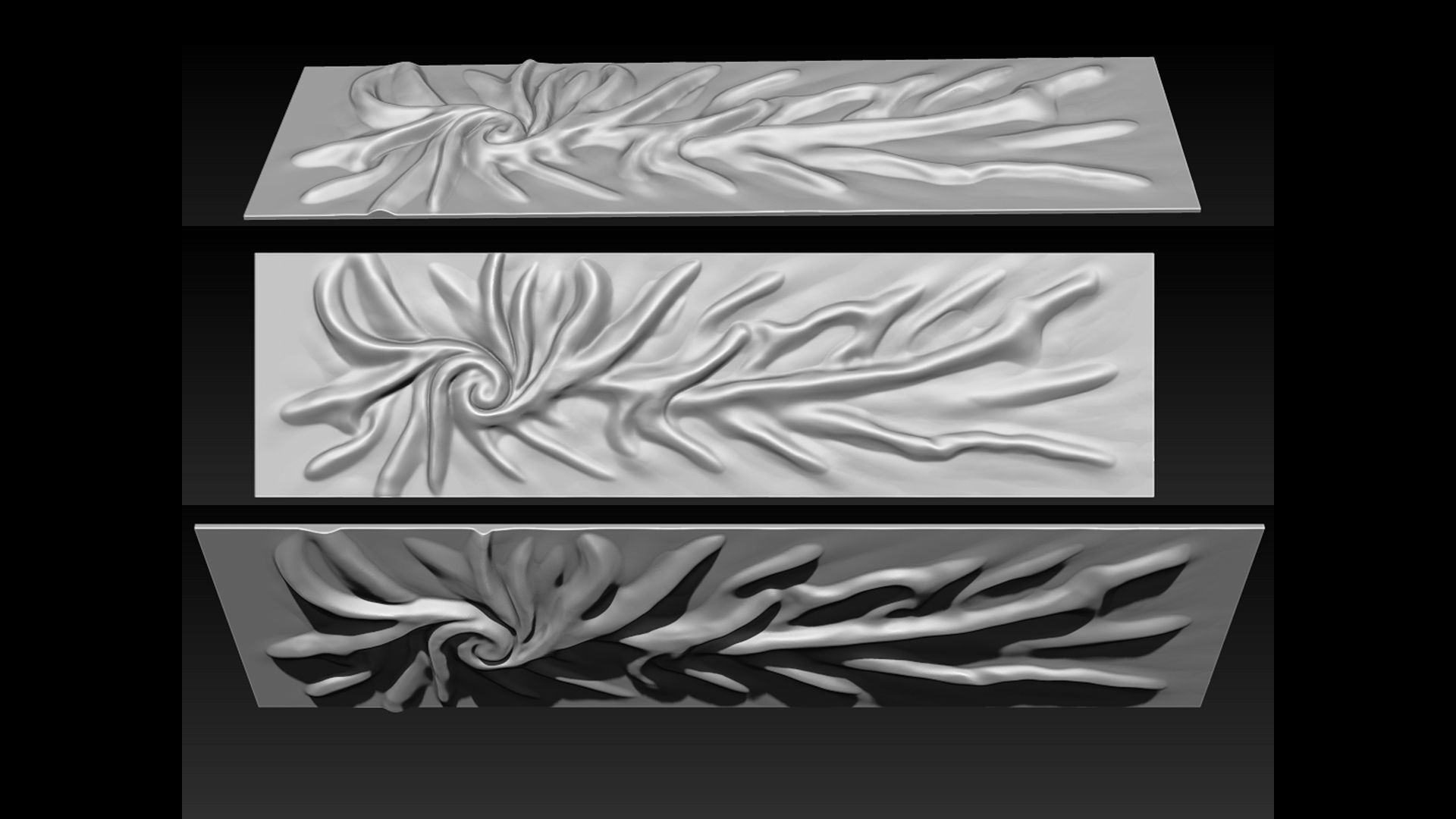 Relief carving model for CNC router 3D model 3D printable | CGTrader