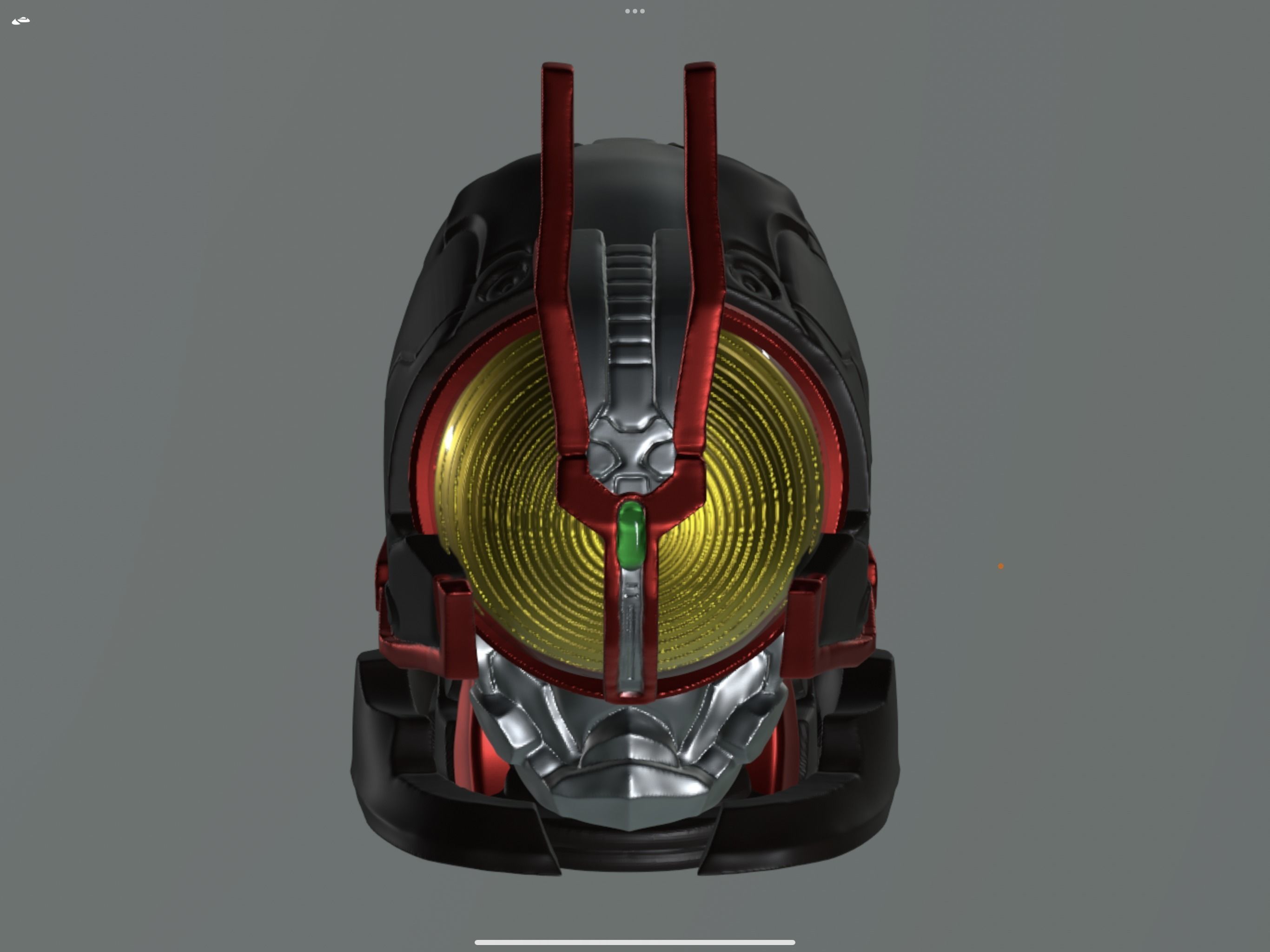 Sic Kamen Rider Faiz helmet 3D model | CGTrader
