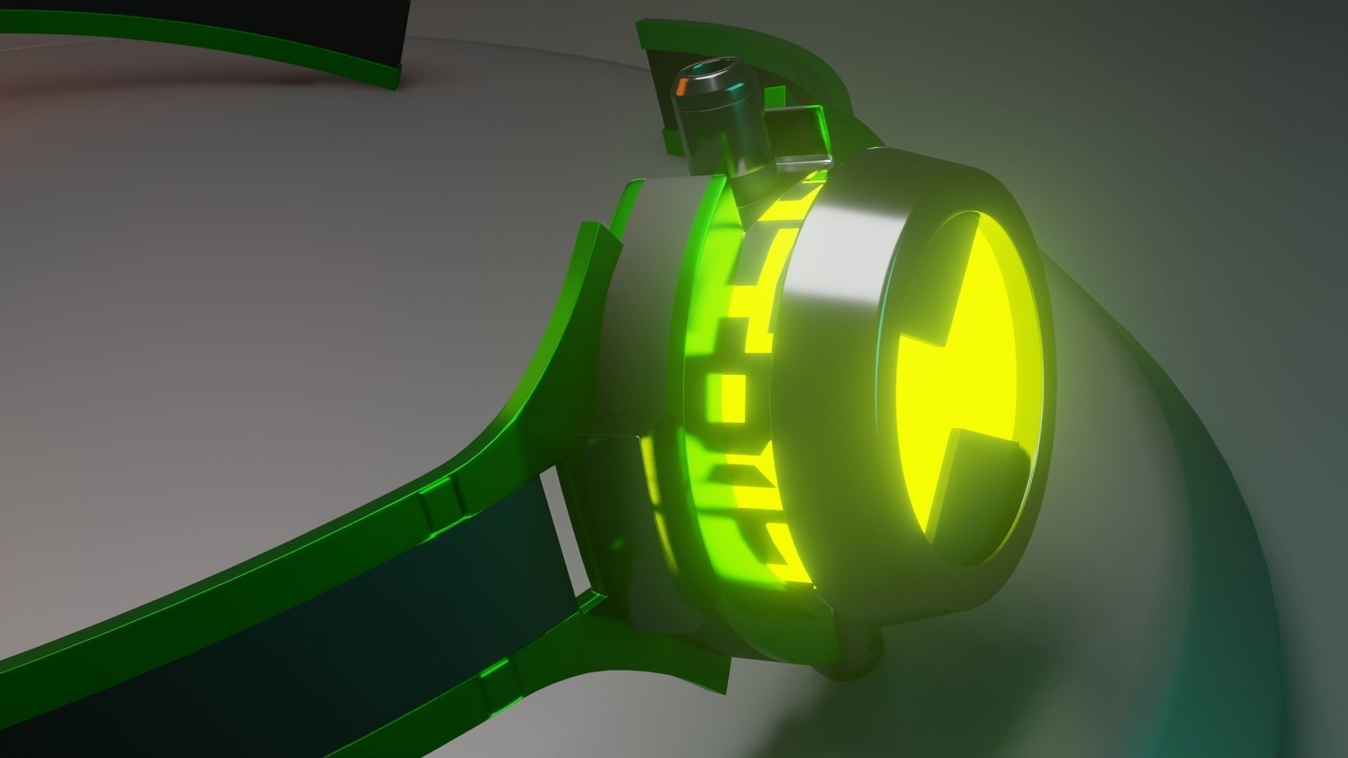 3D model Ben 10 Omnitrix 3D model VR / AR / low-poly | CGTrader