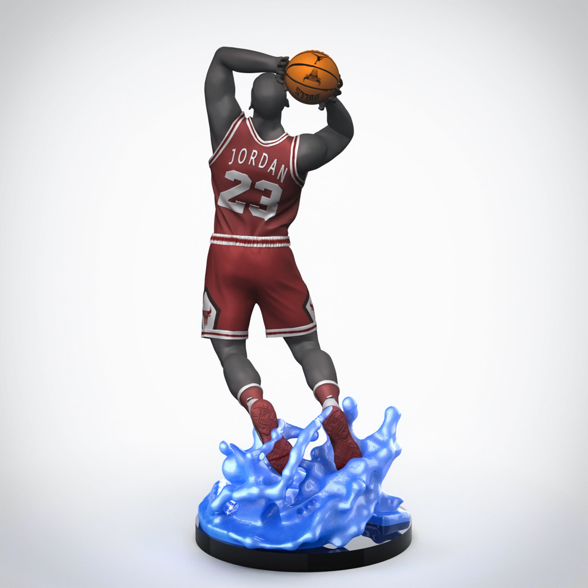 Micheal Jordan 3D Printable 3D model 3D printable | CGTrader