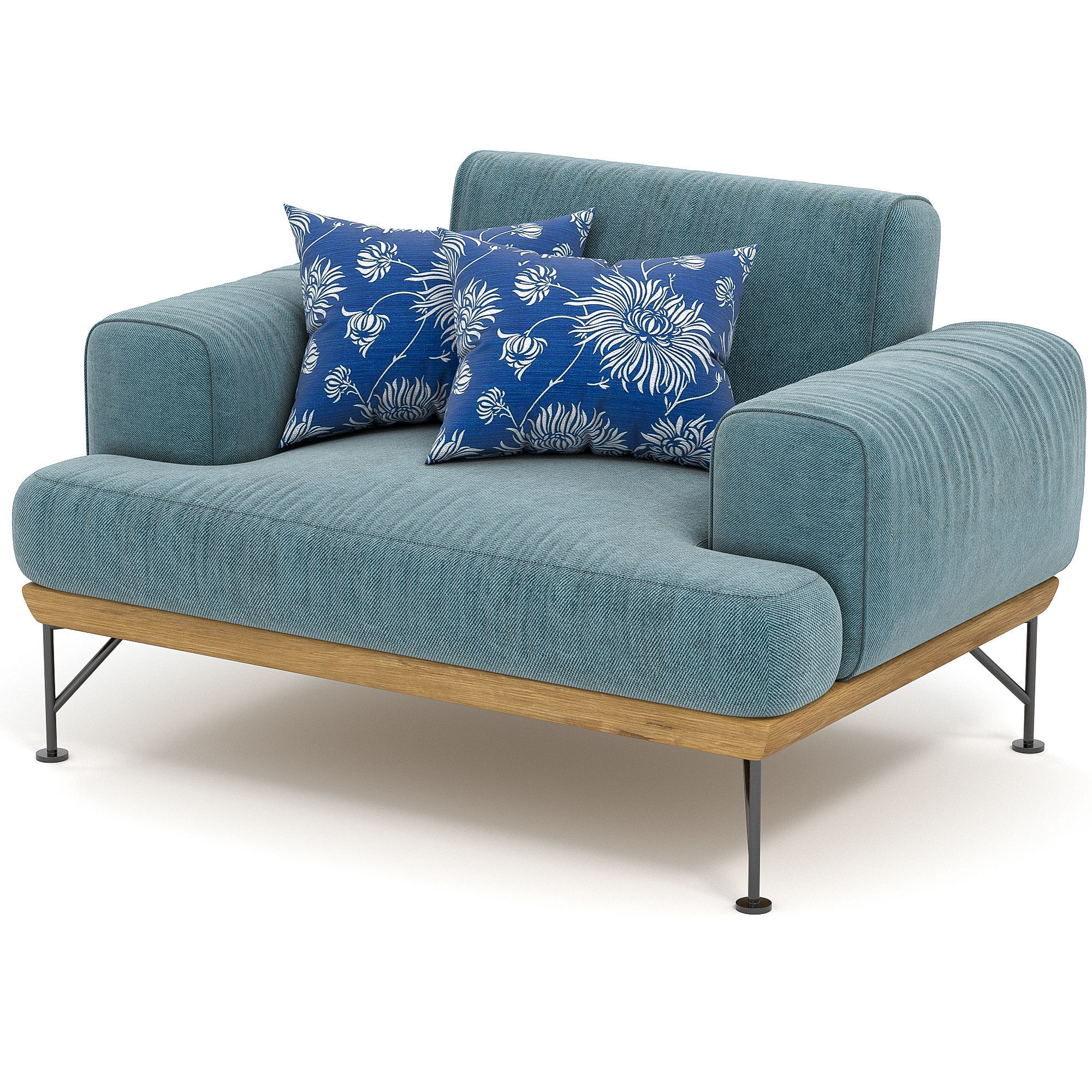 armstrong armchair matthew hilton 3D model | CGTrader