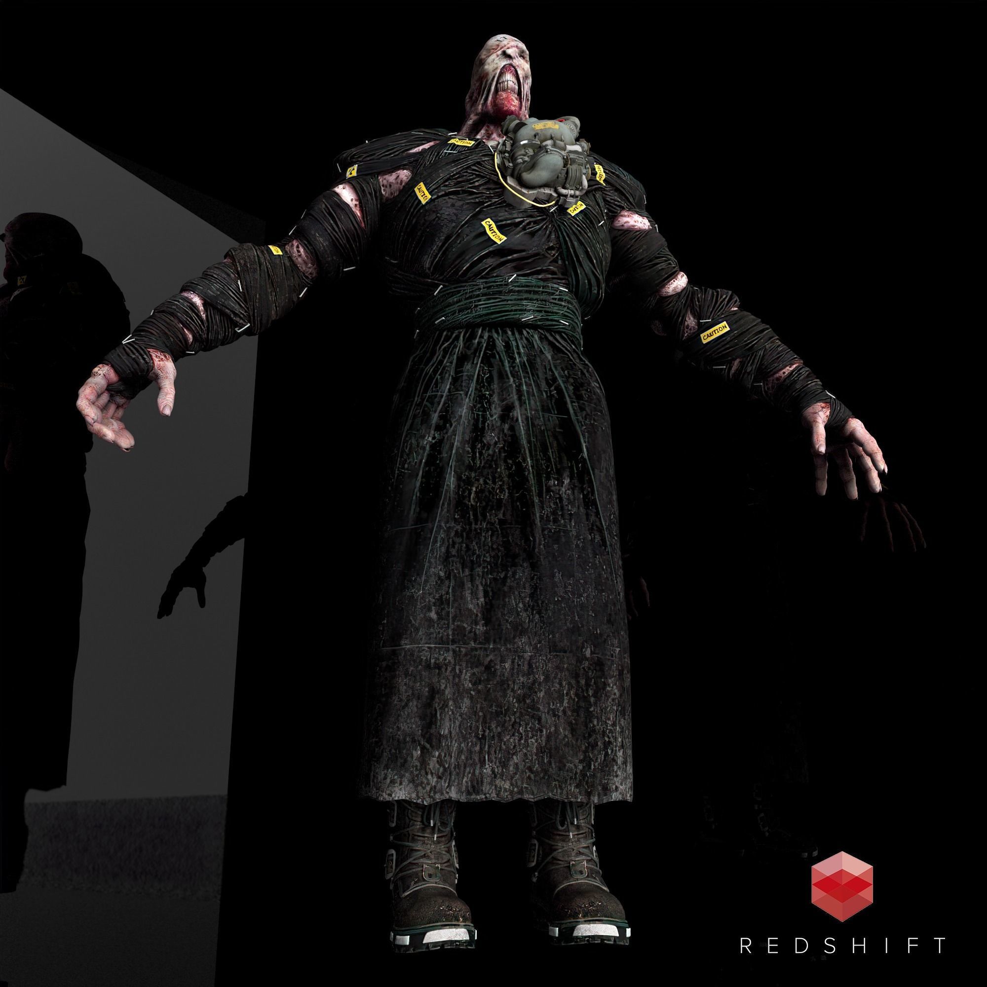 NEMESIS RE2 Remake 3D model | CGTrader