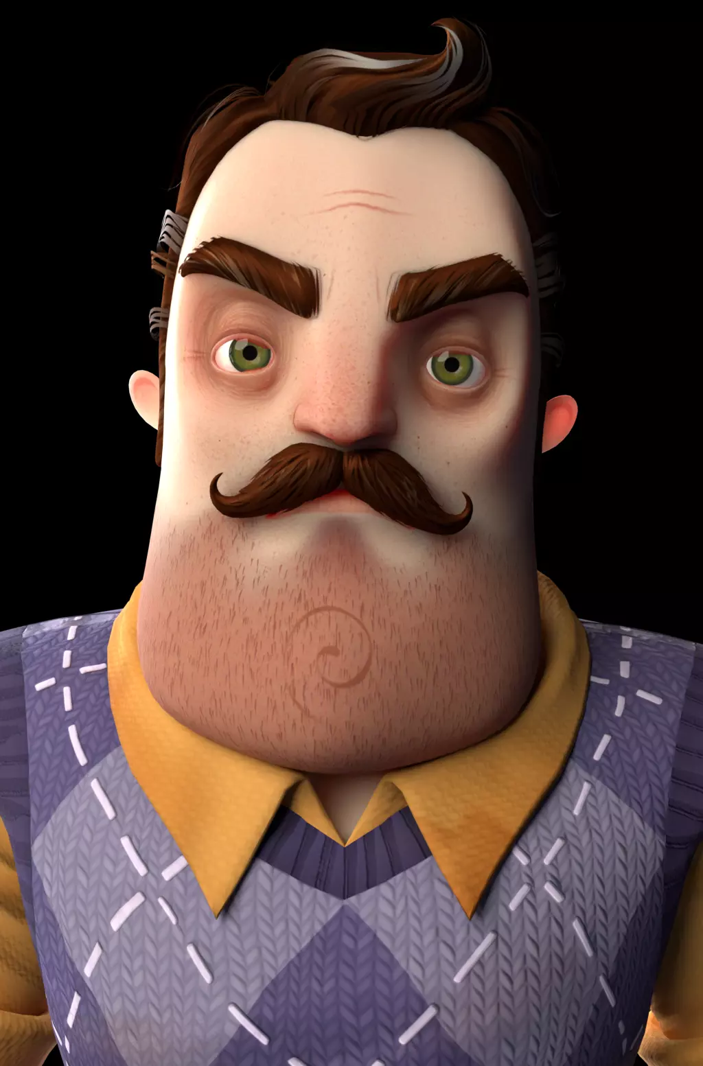 hello neighbor 2 3D model rigged | CGTrader