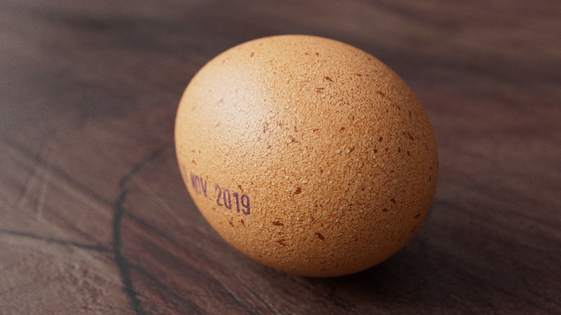 3D model Chicken Egg low-poly 3D model with realistic 4k texture VR ...