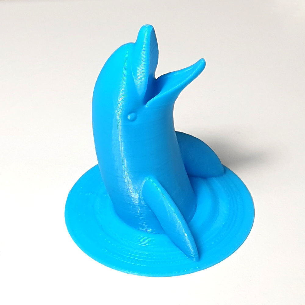 Dolphin pen pencil holder 3D model 3D printable | CGTrader