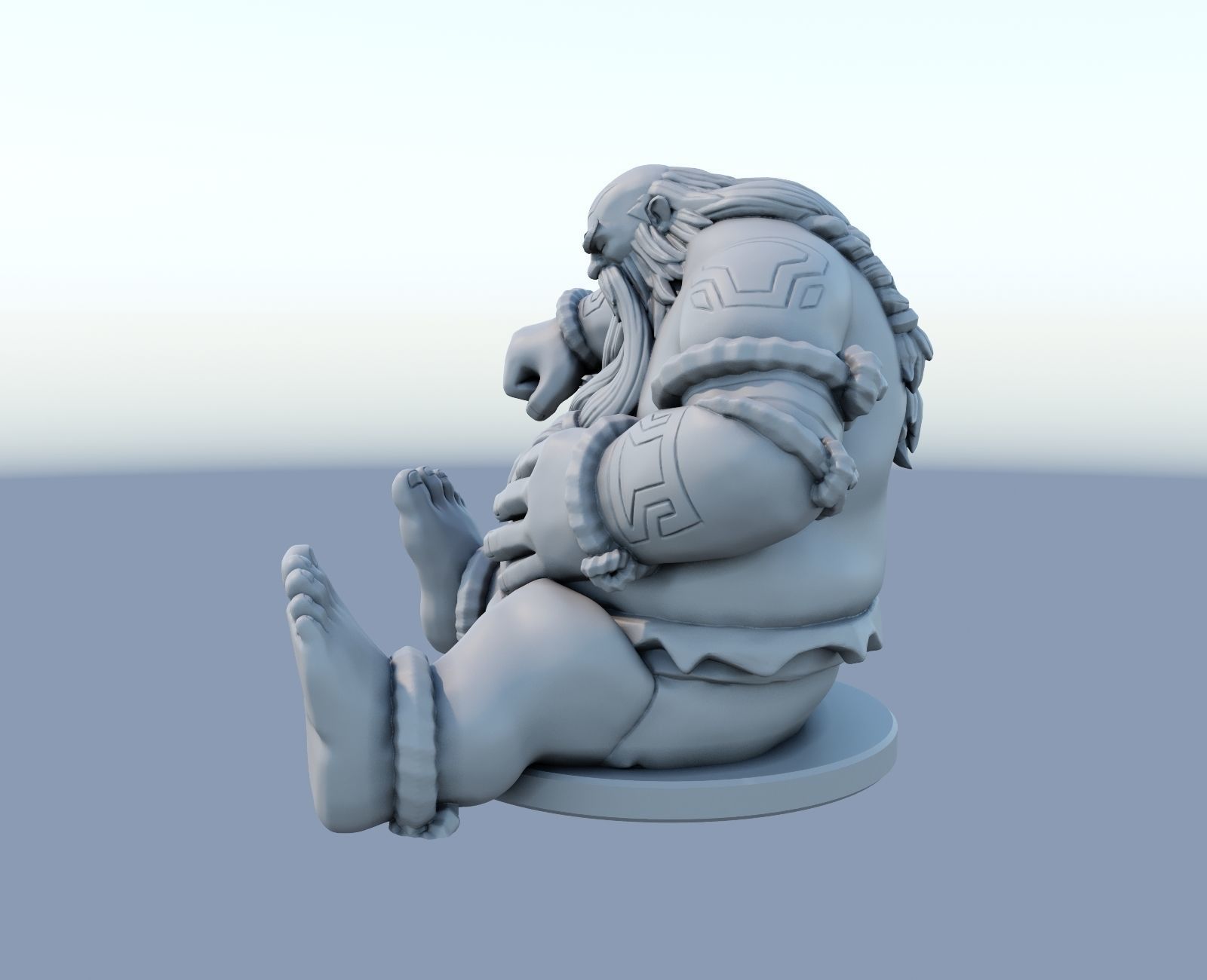 gragas League of Legends 3D print model 3D model 3D printable | CGTrader