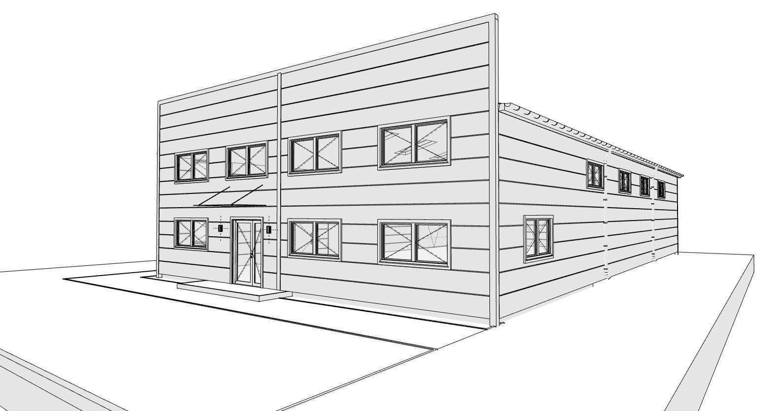 modern warehouse model 3D model | CGTrader