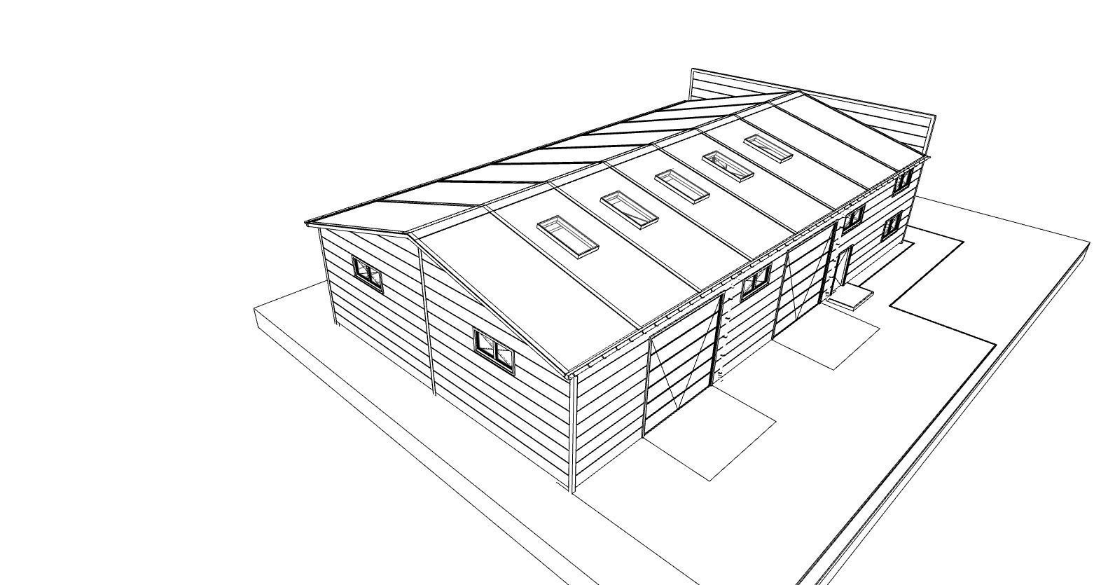 modern warehouse model 3D model | CGTrader