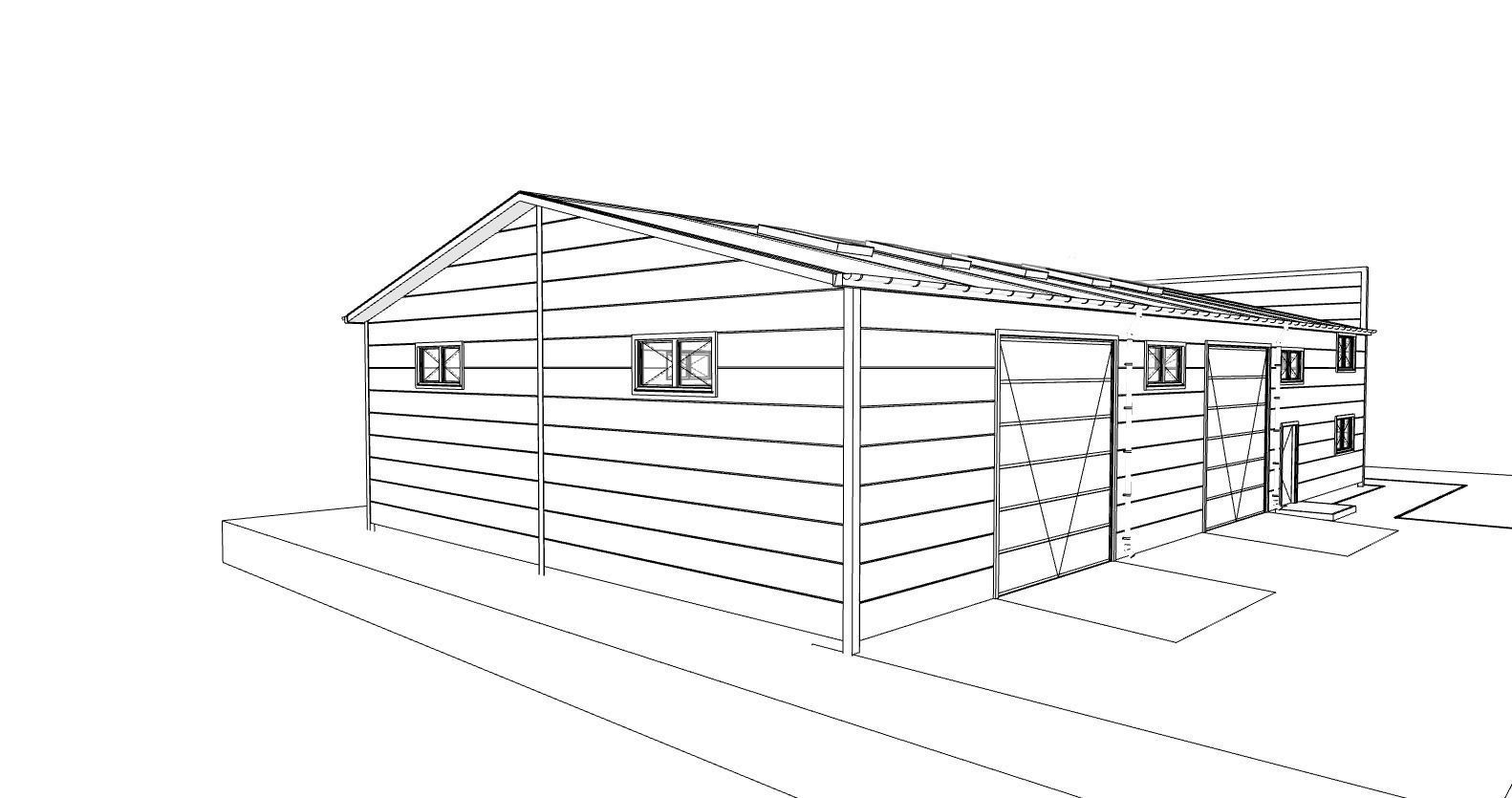modern warehouse model 3D model | CGTrader