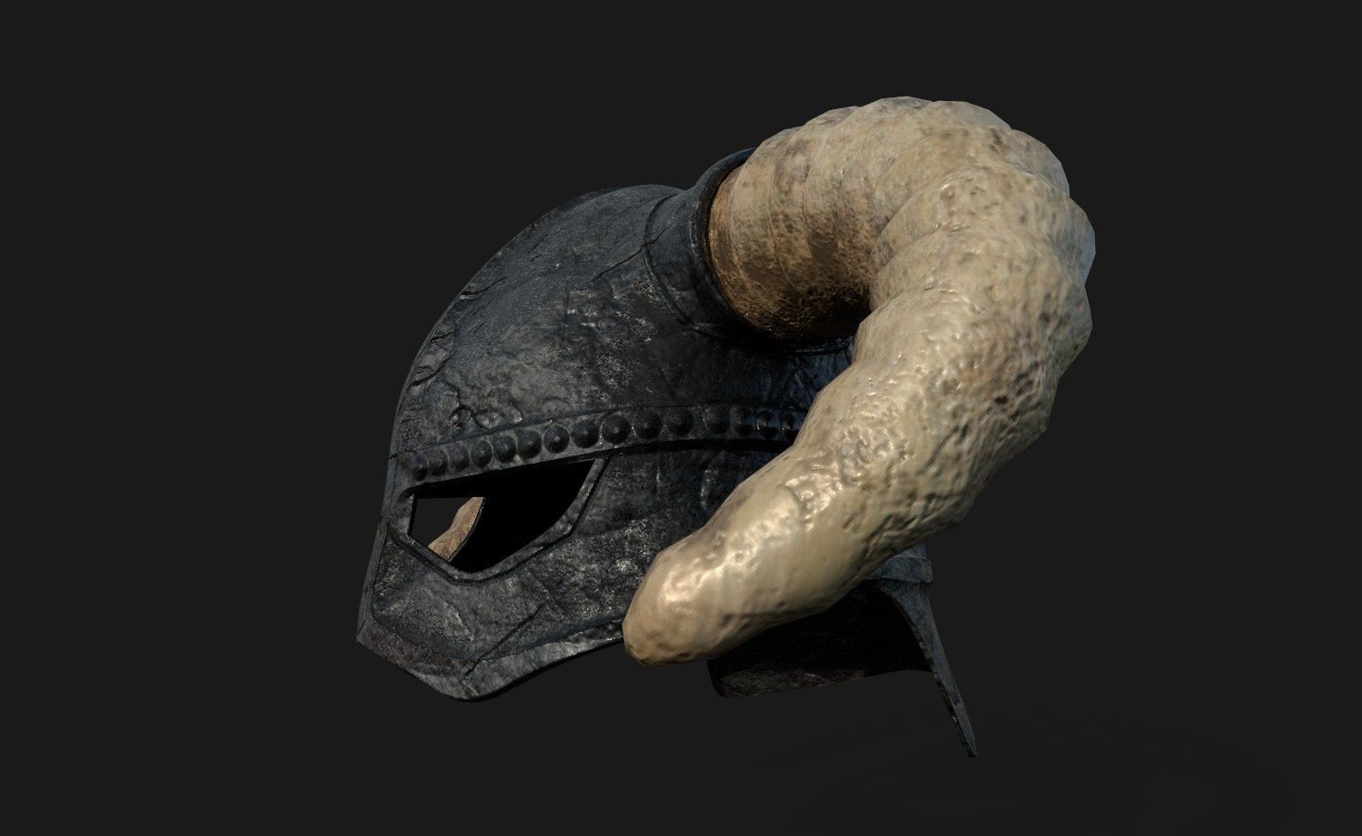 Skyrim Helm 3D model | CGTrader