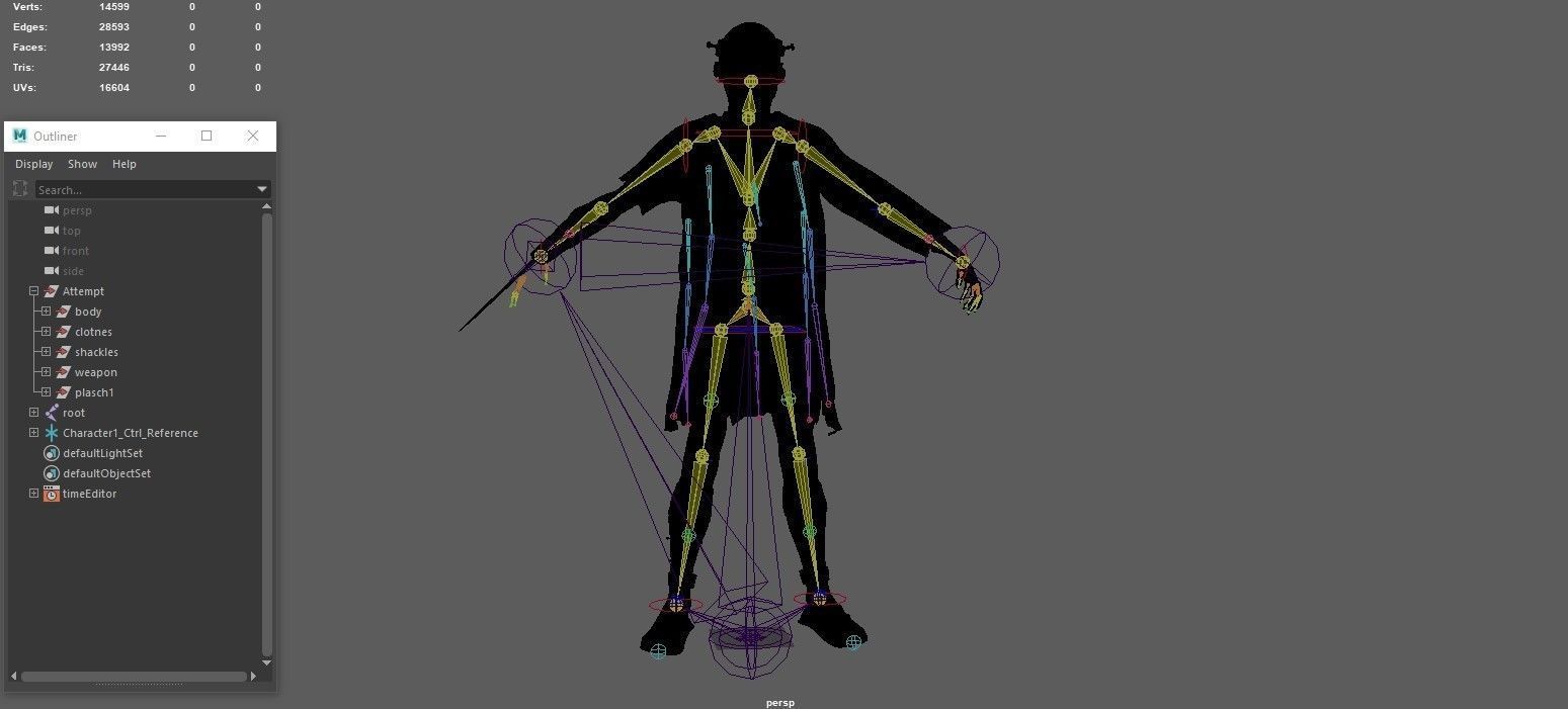 3D model Psycho VR / AR / low-poly | CGTrader