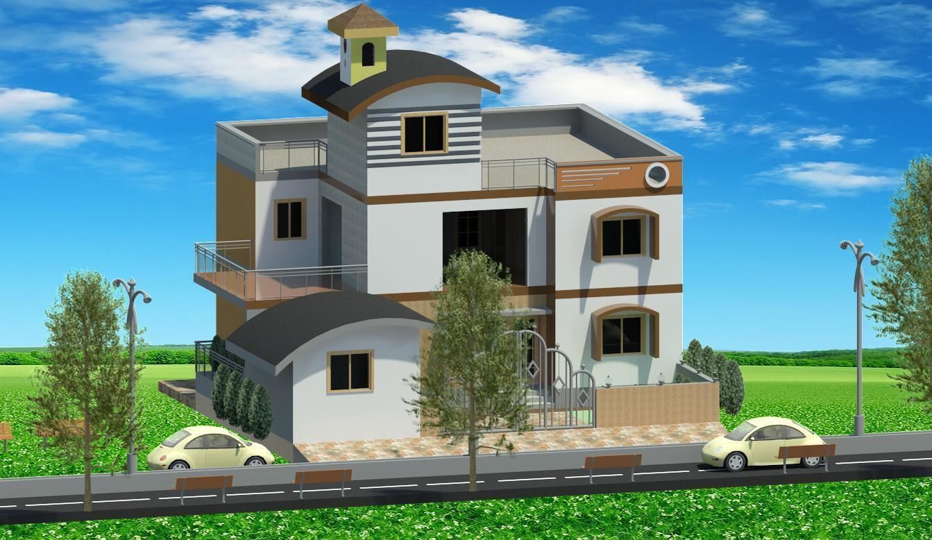 sample 3d house 3D model | CGTrader