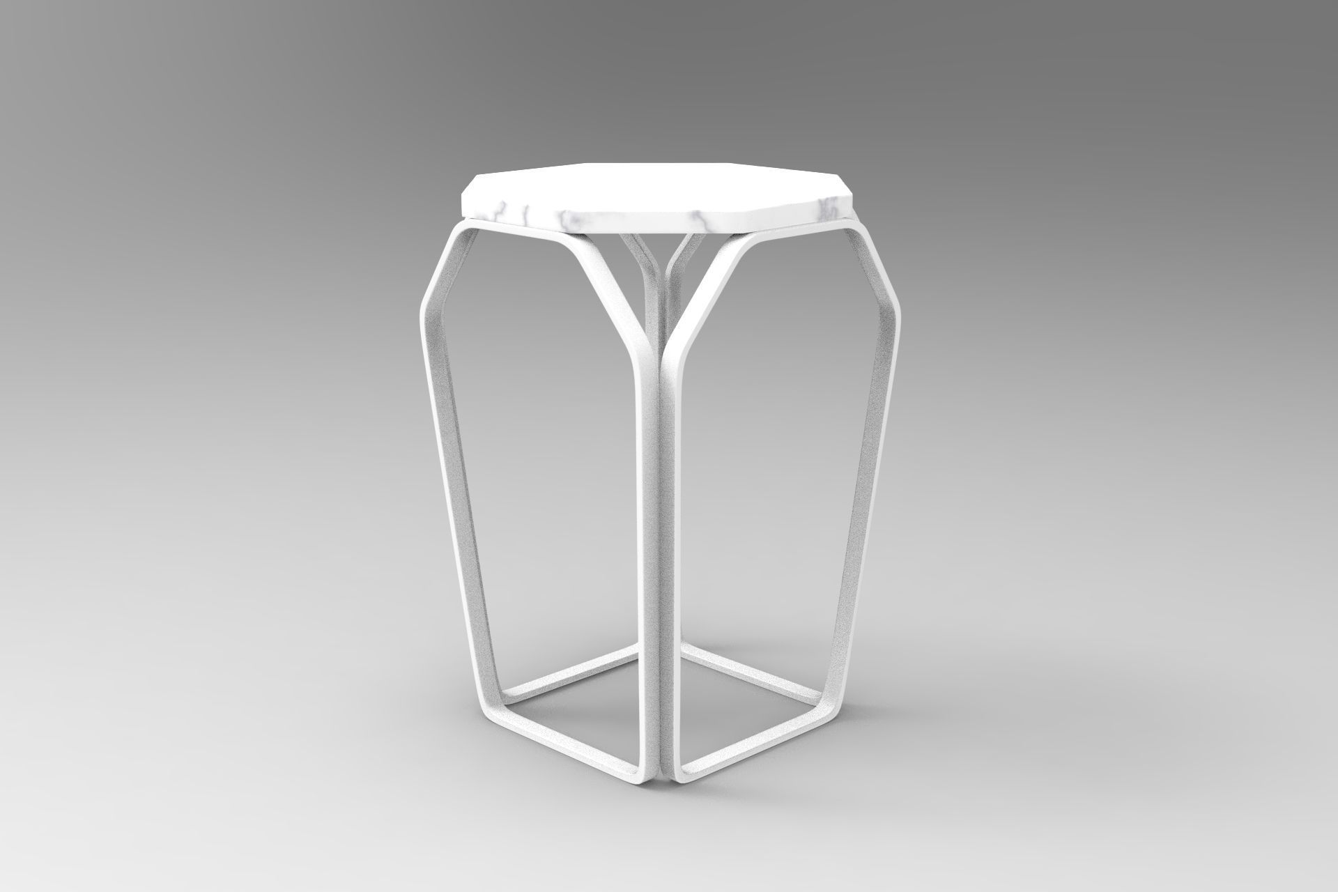 3D model Tray Side Table VR / AR / low-poly | CGTrader