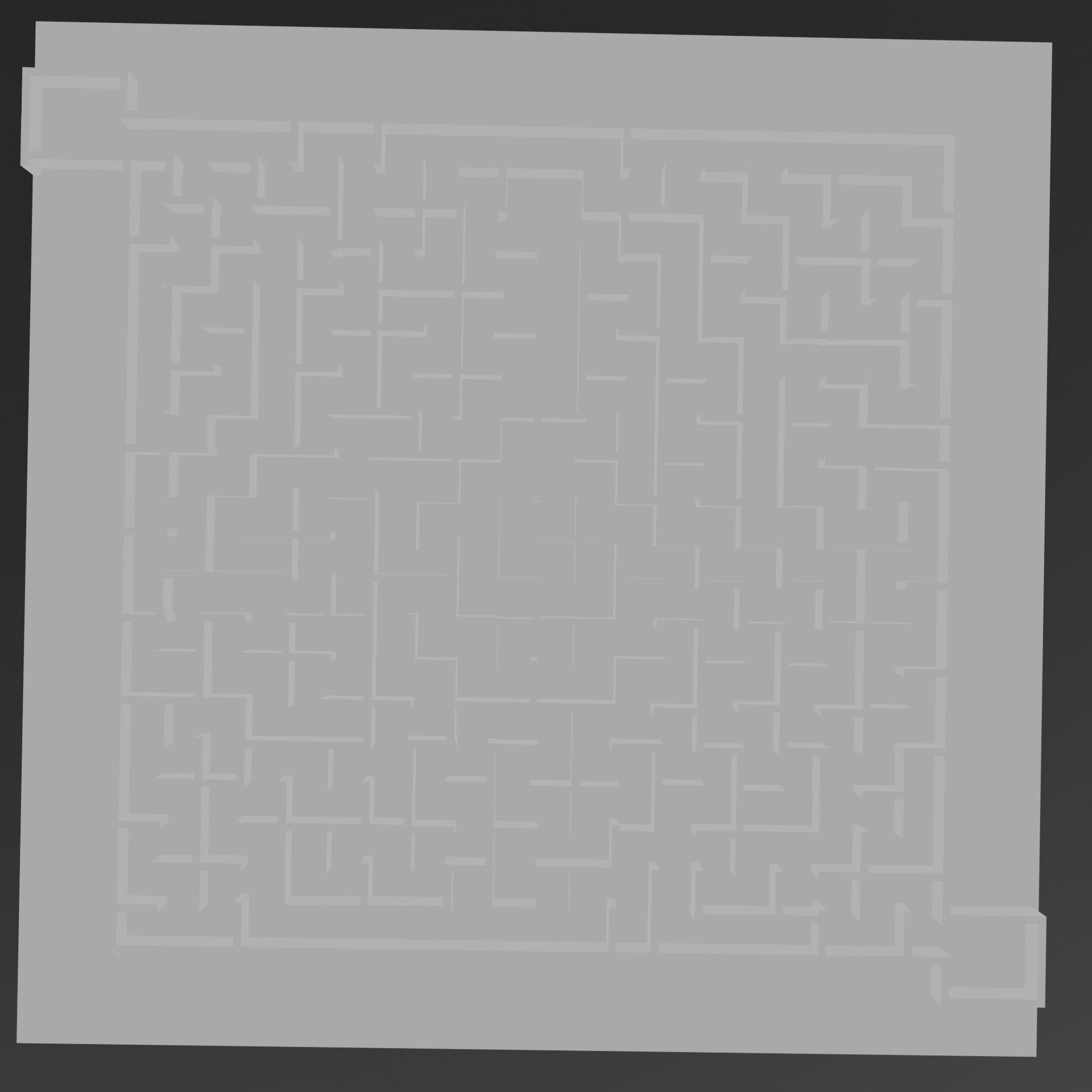 3D model Small maze VR / AR / low-poly | CGTrader