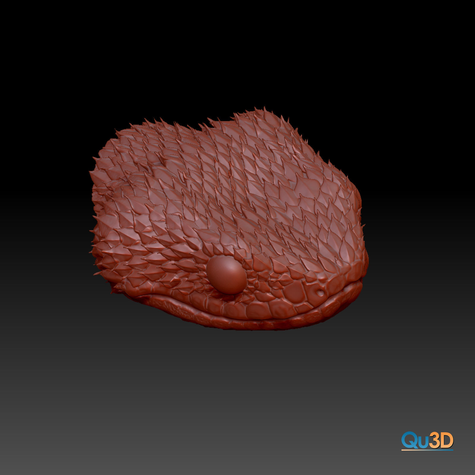 Atheris-bush viper-High-end 3D print model highpoly V2 3D model 3D ...